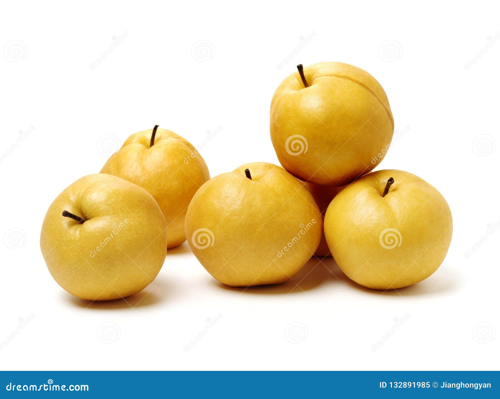 Snow pear fruit stock image. Image of colored, pear - 132891985