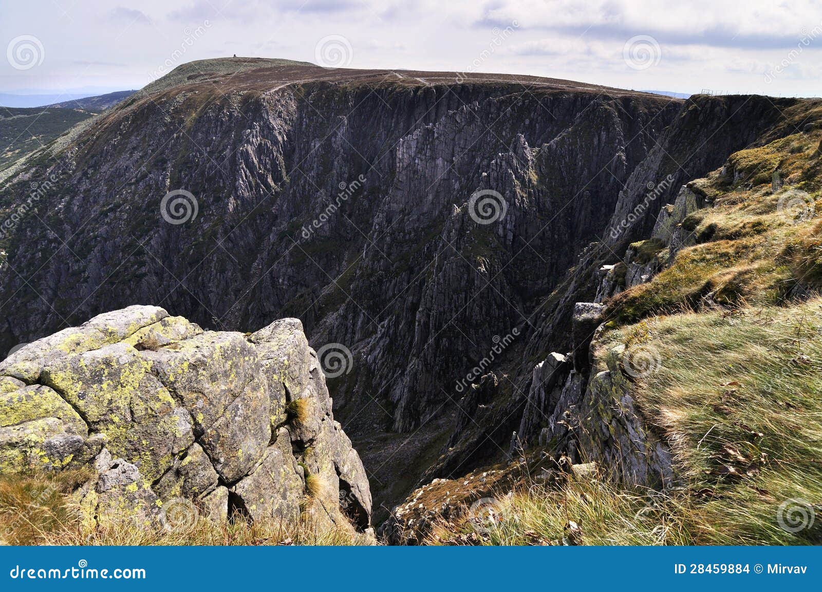 Snow pit stock photo. Image of czech, scenery, landscape - 28459884