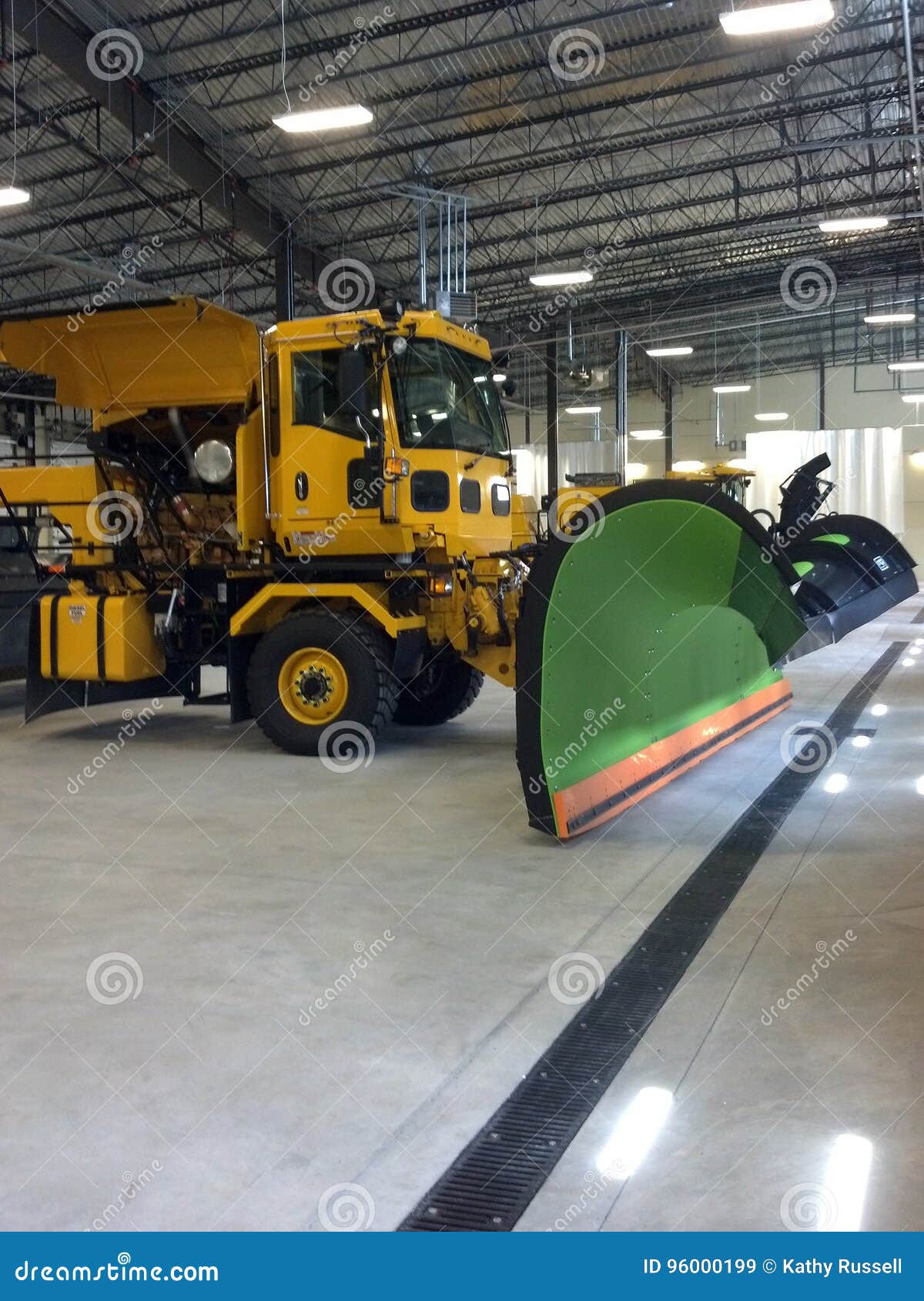 Snow plow stock image. Image of large, plow, airport - 96000199