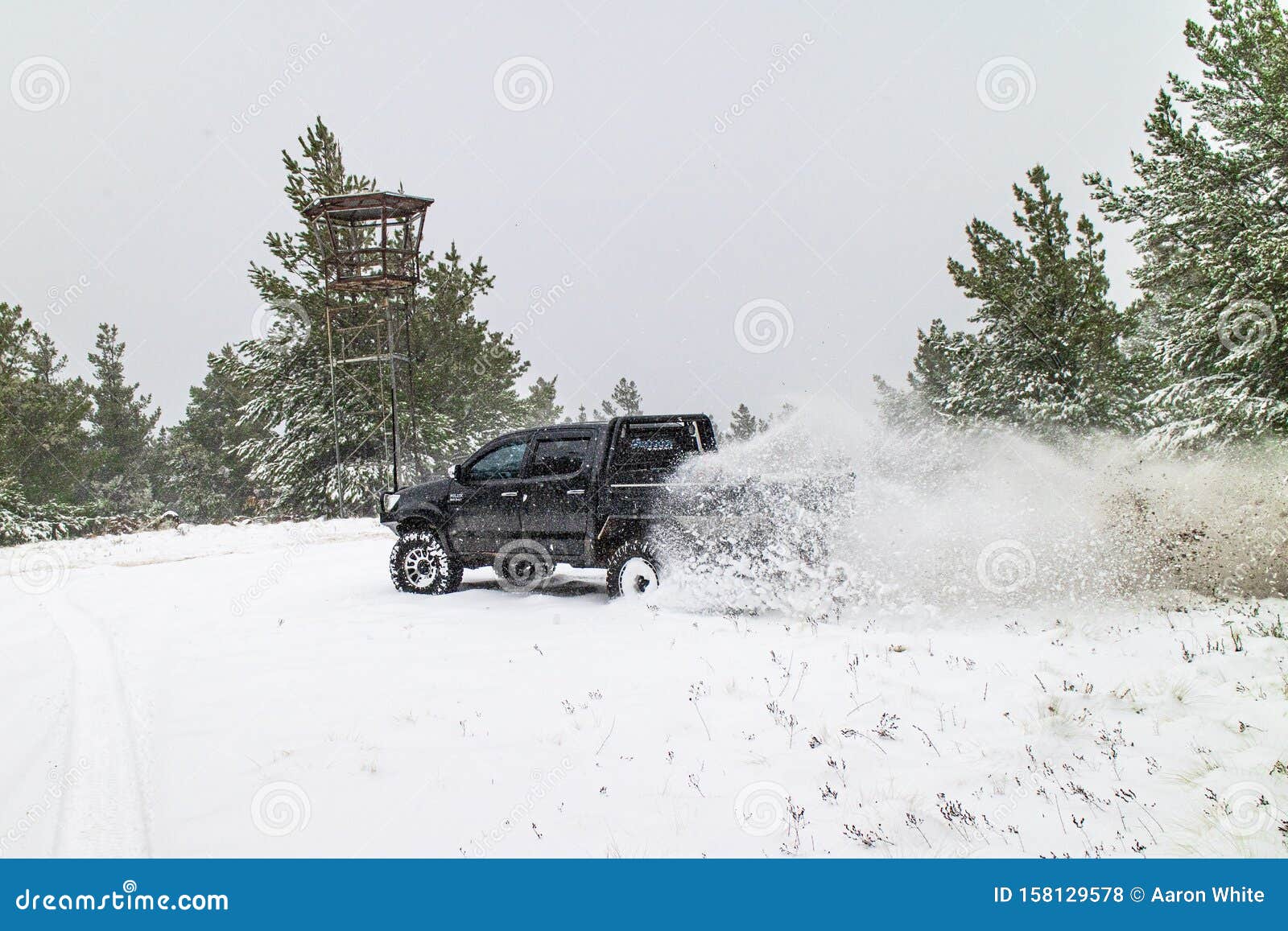 Snow plowing editorial stock photo. Image of snow, spin - 158129578