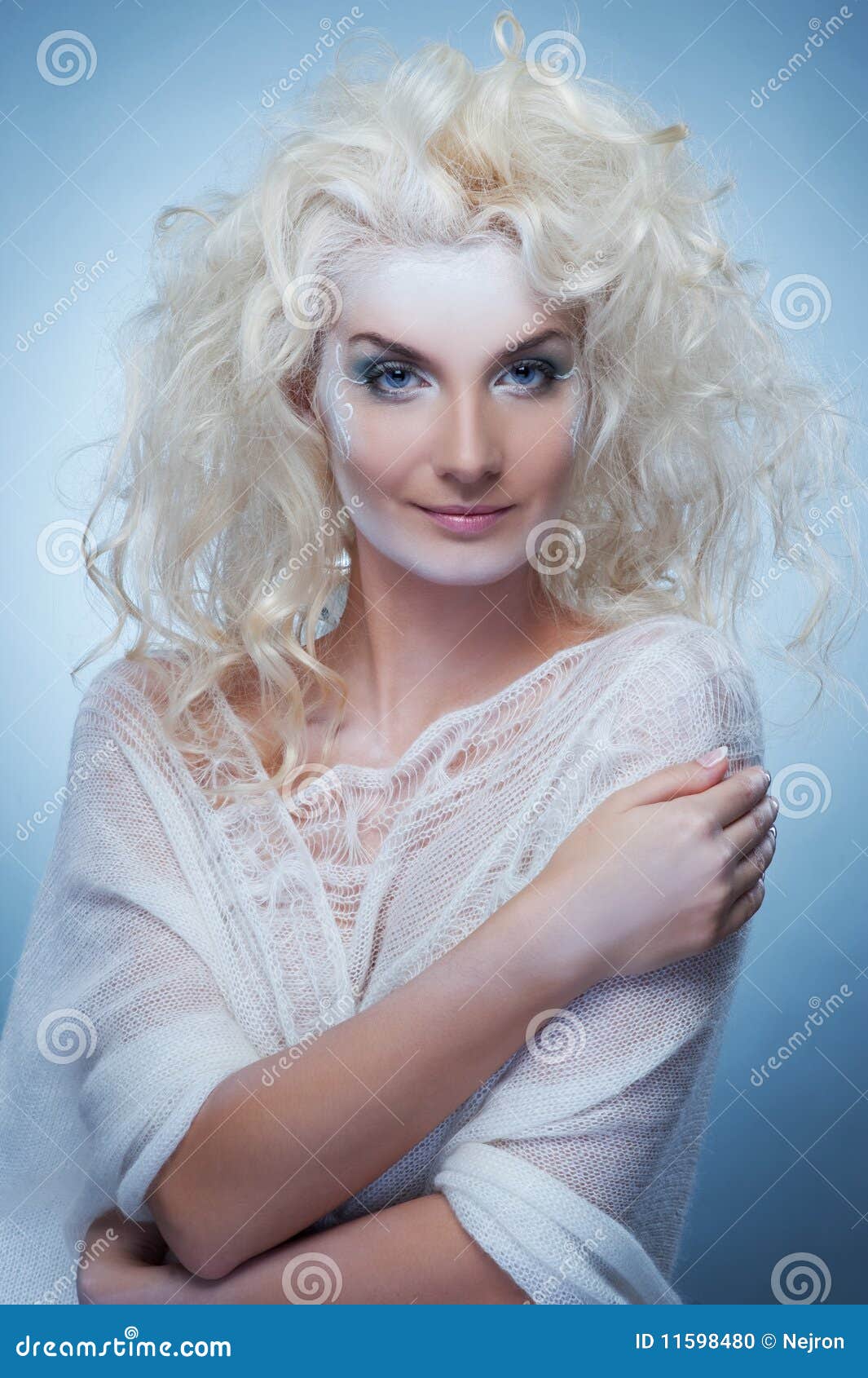 Snow queen stock photo. Image of fairytale, blue, elegance - 11598480