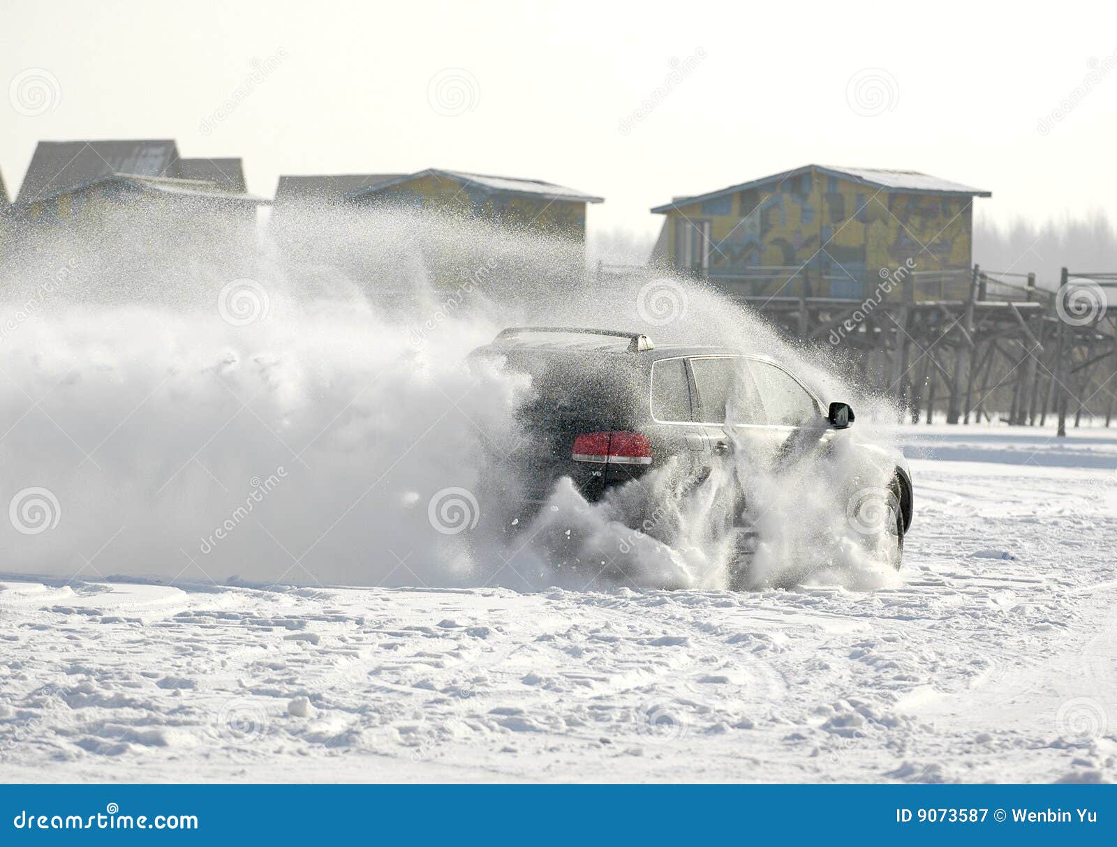 Snow racing stock image. Image of pure, season, scene - 9073587