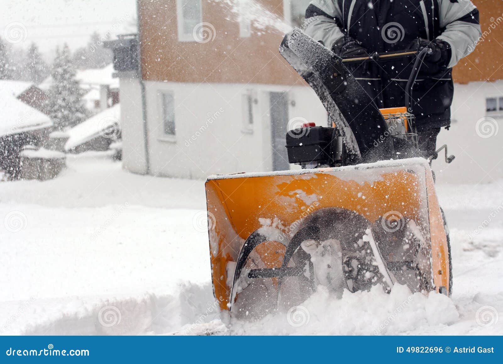 Snow removal stock photo. Image of shovels, entrance - 49822696