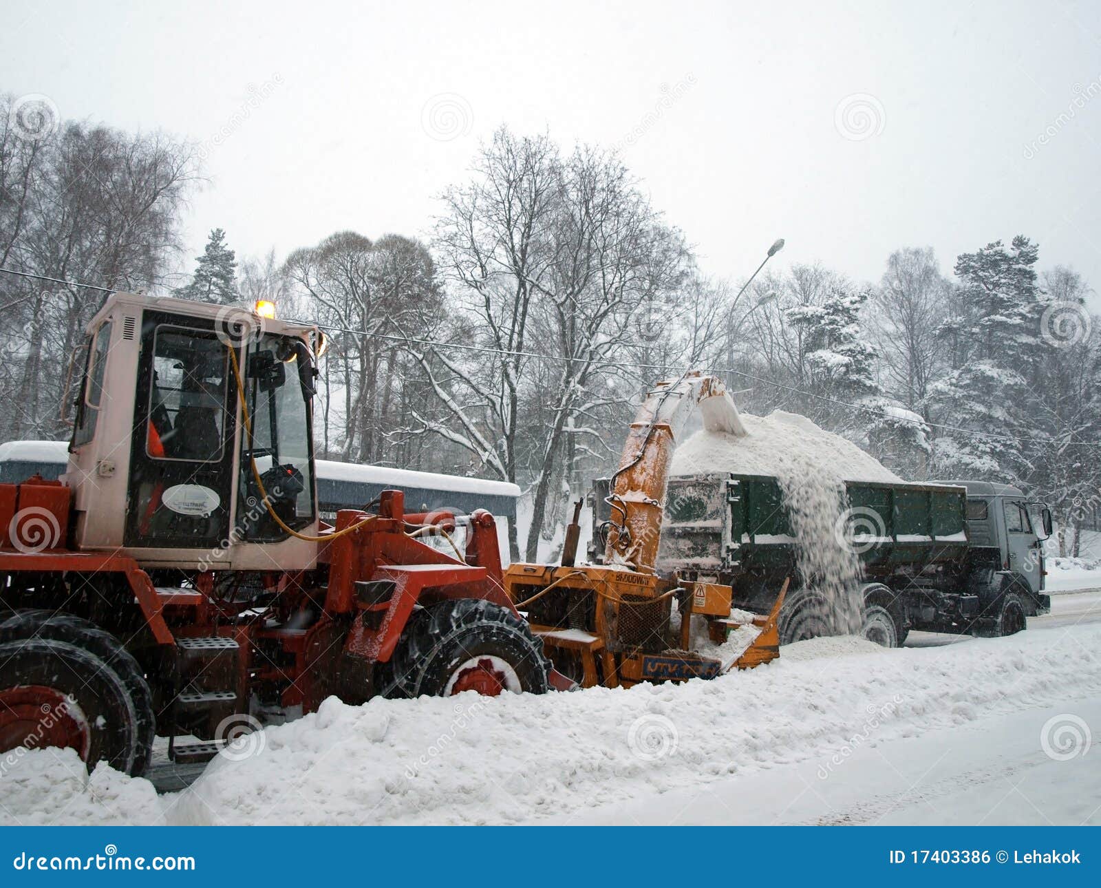 Snow Removal Machines on the Road Editorial Photo - Image of russia ...