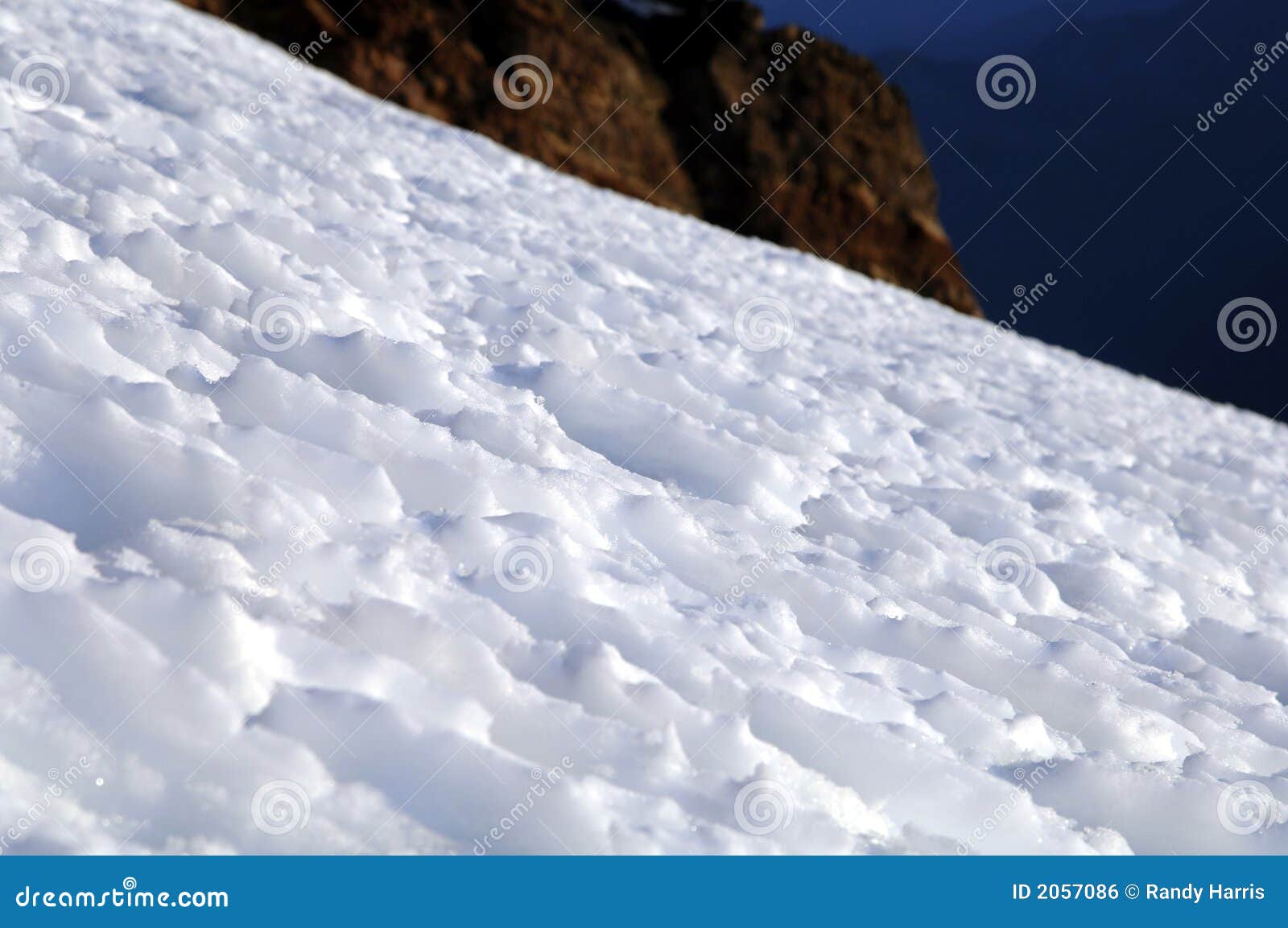 Snow Ridges High Up On Mt Rainier Picture. Image: 2057086