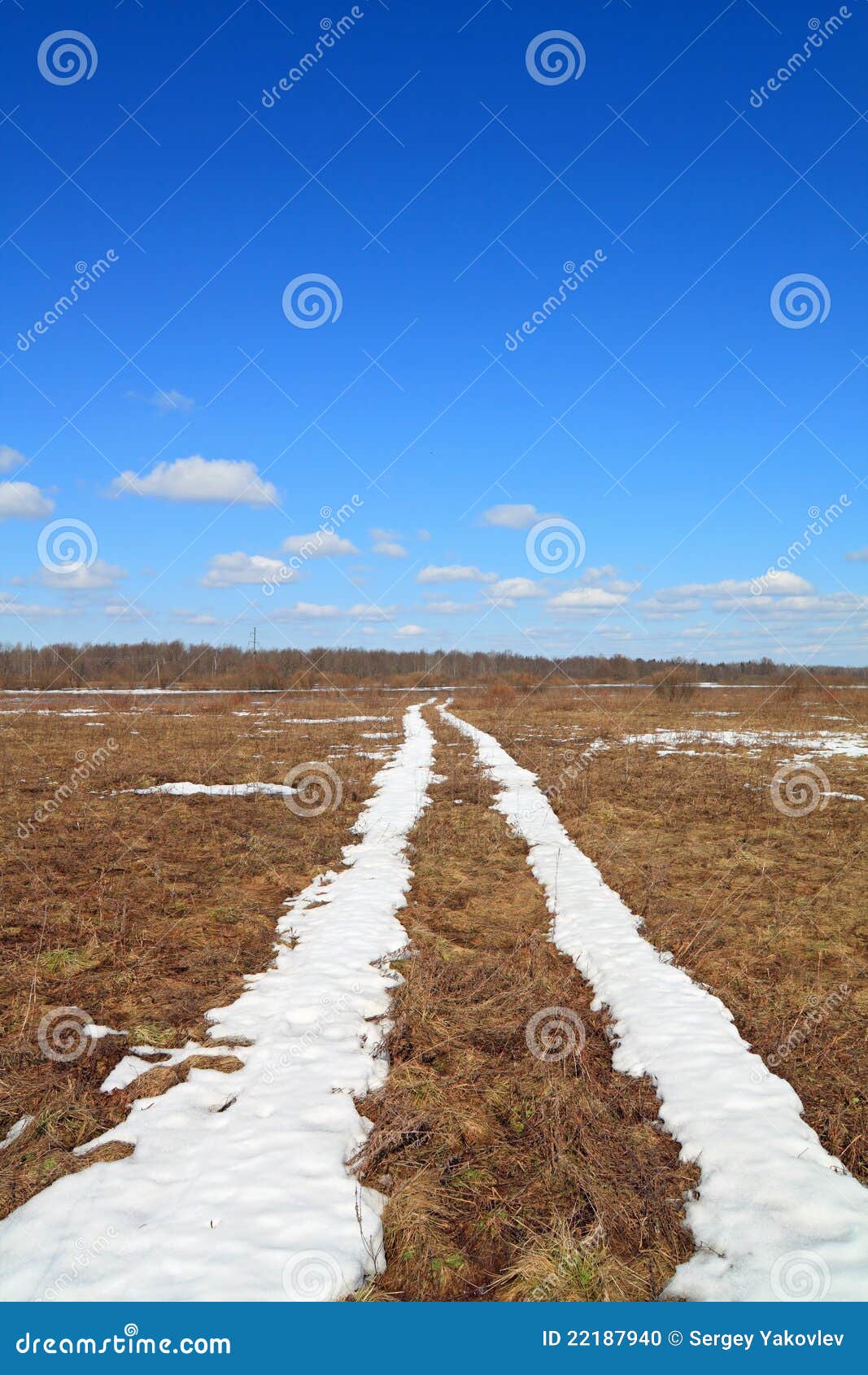 Snow road stock photo. Image of calm, blue, climate, landscape - 22187940