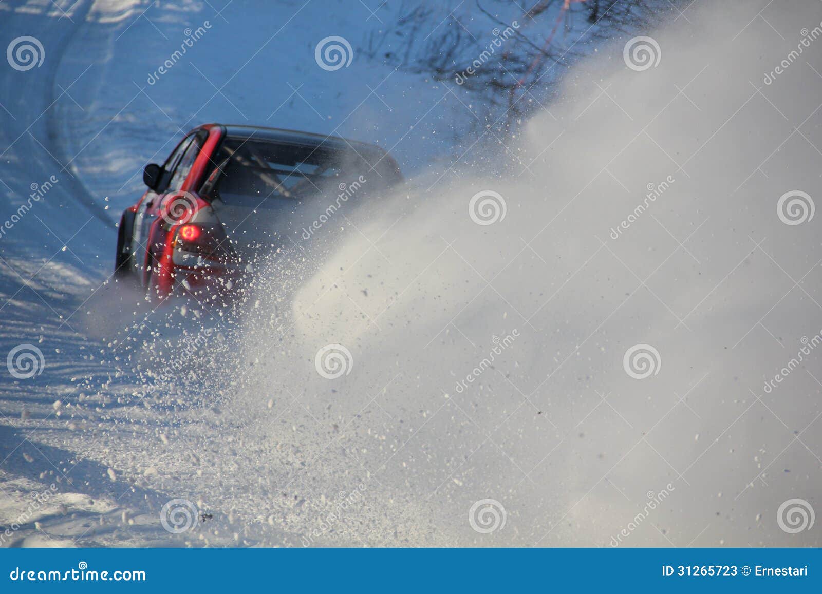 Snow road stock image. Image of rally, road, snow, drive - 31265723