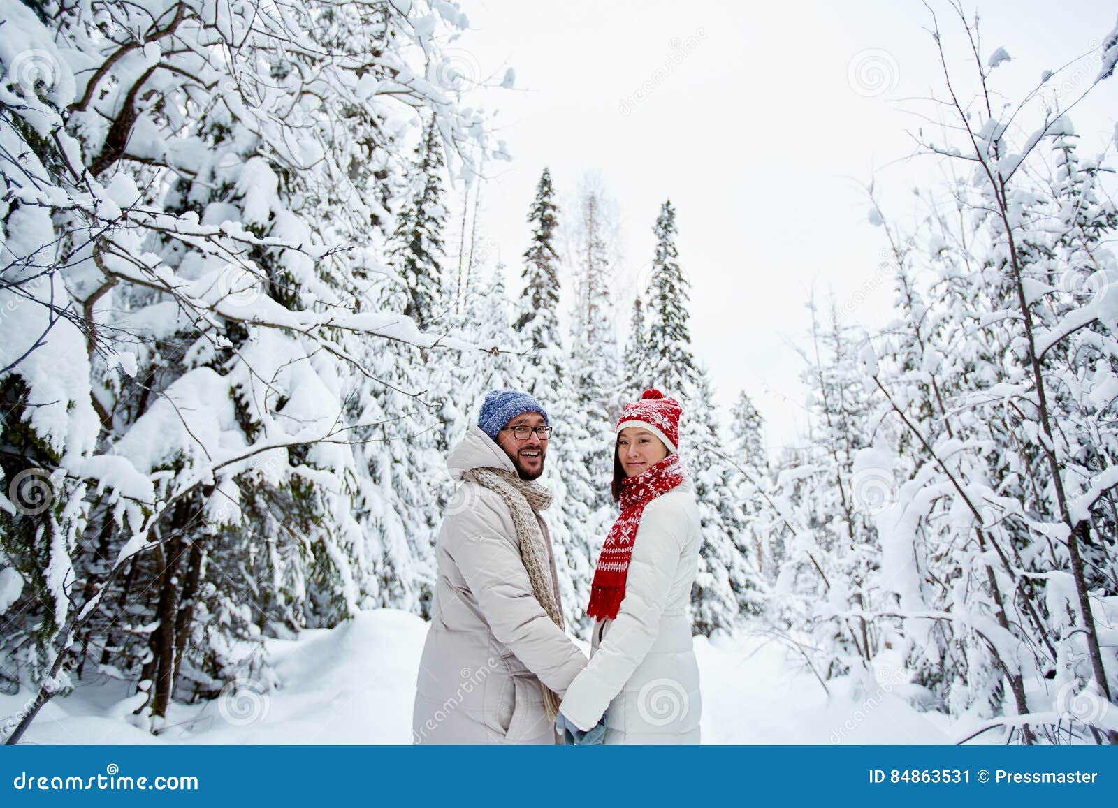Snow romance stock image. Image of romance, february - 84863531