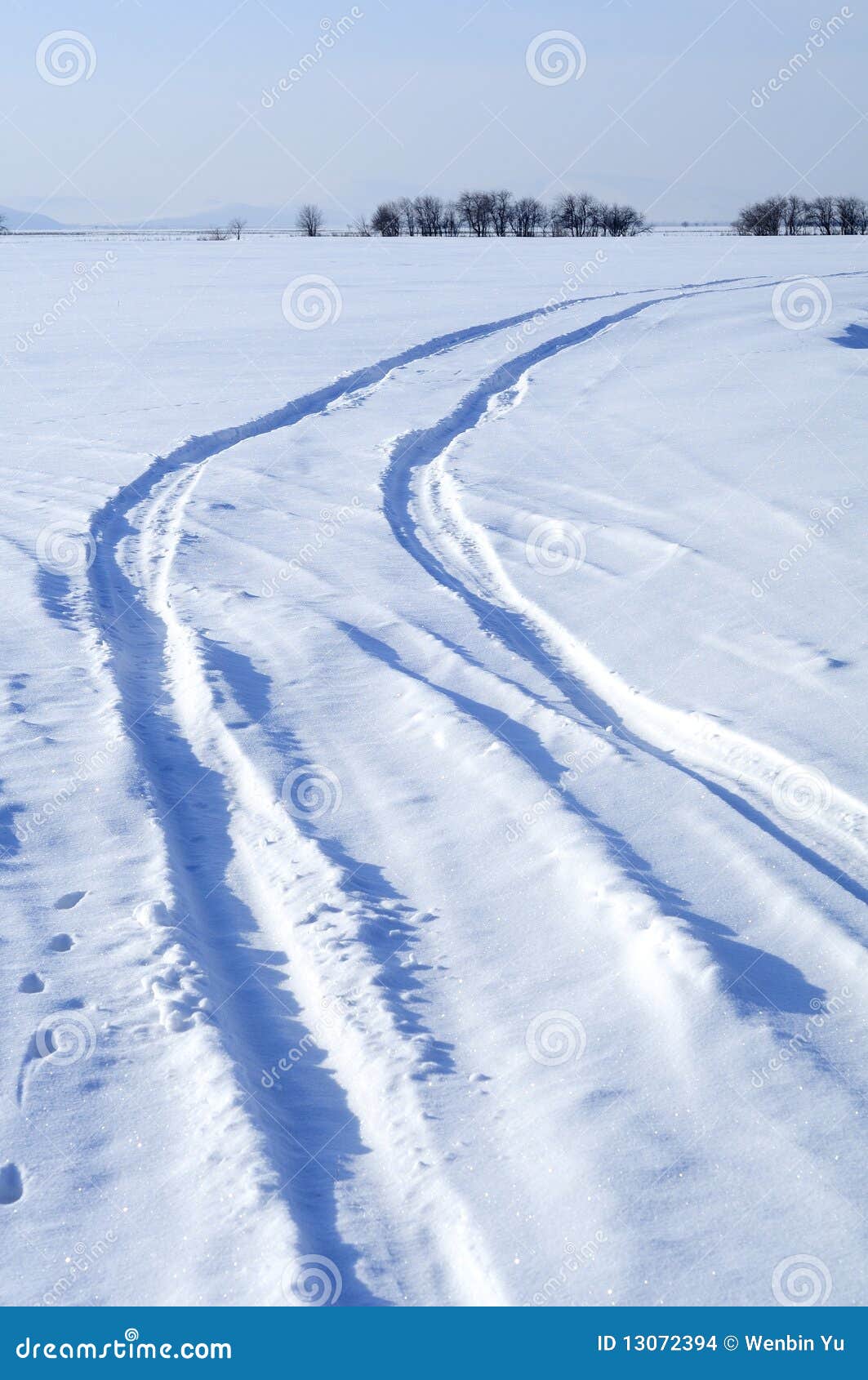 Snow on the rut stock photo. Image of season, abstract - 13072394