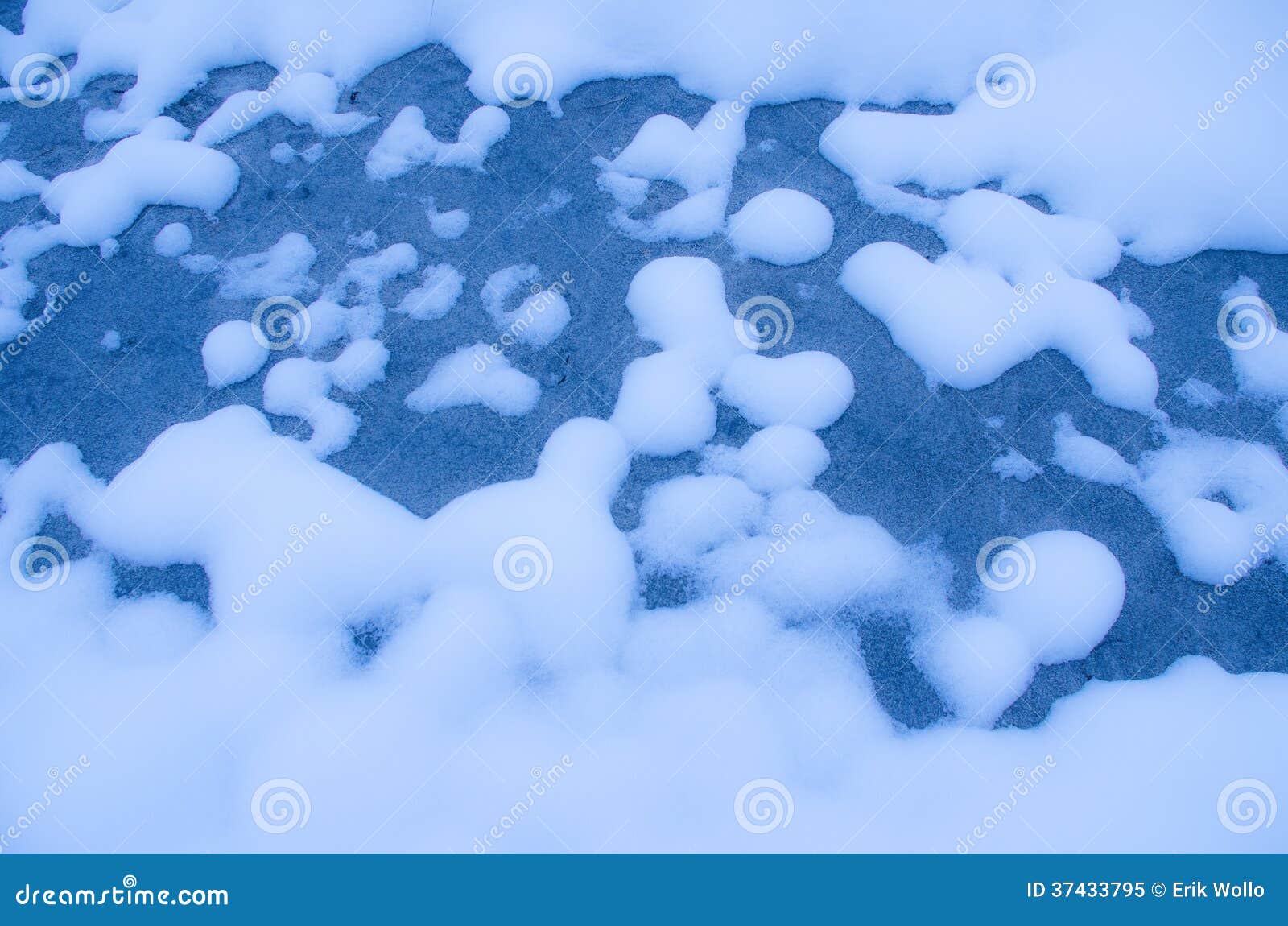 Snow on sand stock image. Image of calm, paradise, scene - 37433795