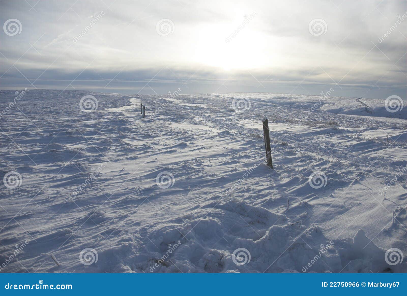Snow-scape stock photo. Image of bleak, snowdrift, season - 22750966