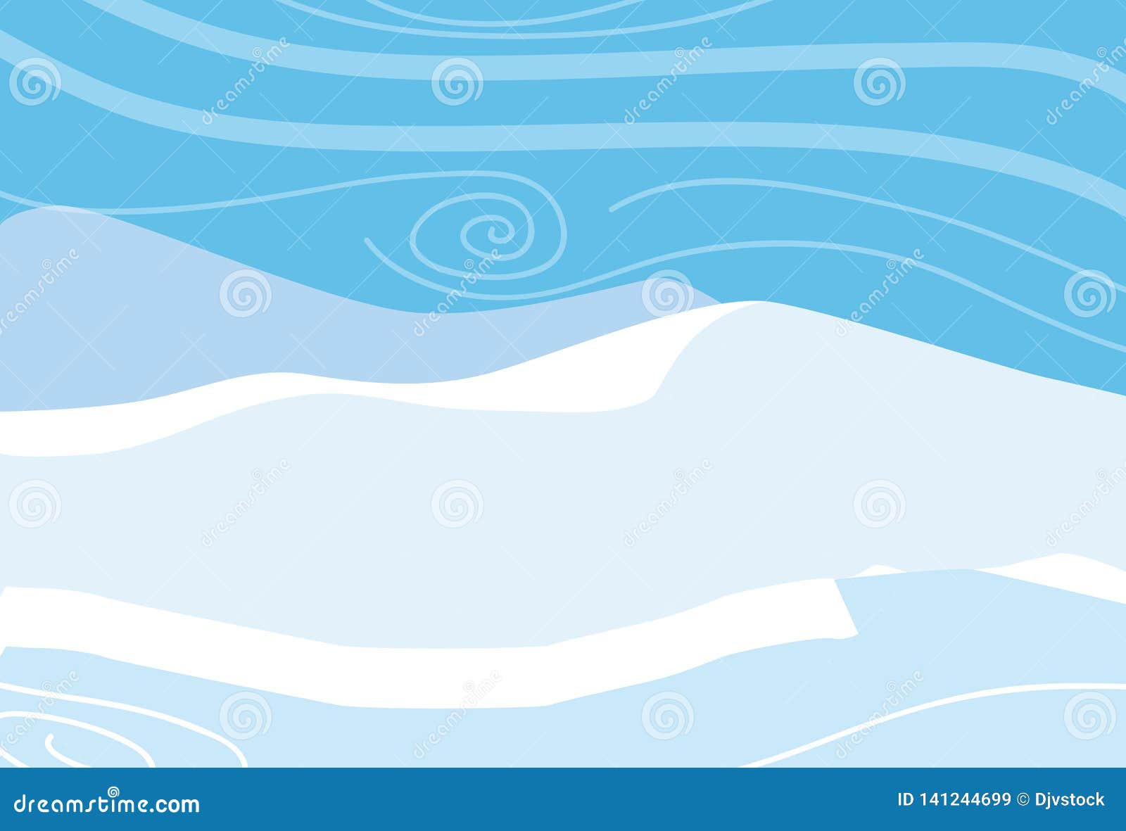 Snow scape scene icon stock vector. Illustration of card - 141244699