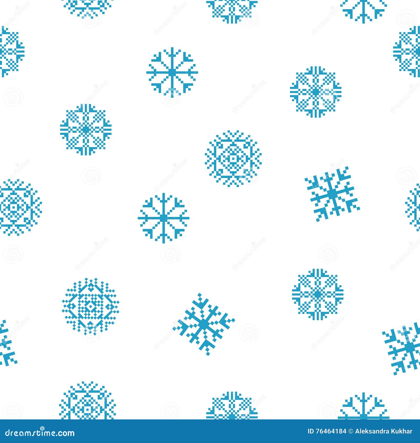 Snow seamless pattern stock vector. Illustration of vector - 76464184