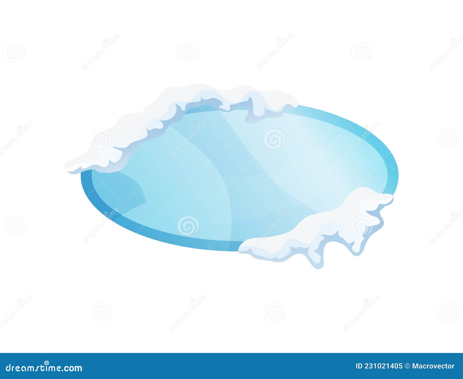 Snow Shape Illustration stock vector. Illustration of emblem - 231021405
