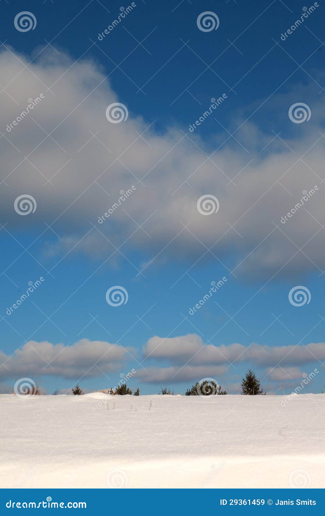Snow and sky. stock image. Image of fresh, frost, outdoor - 29361459