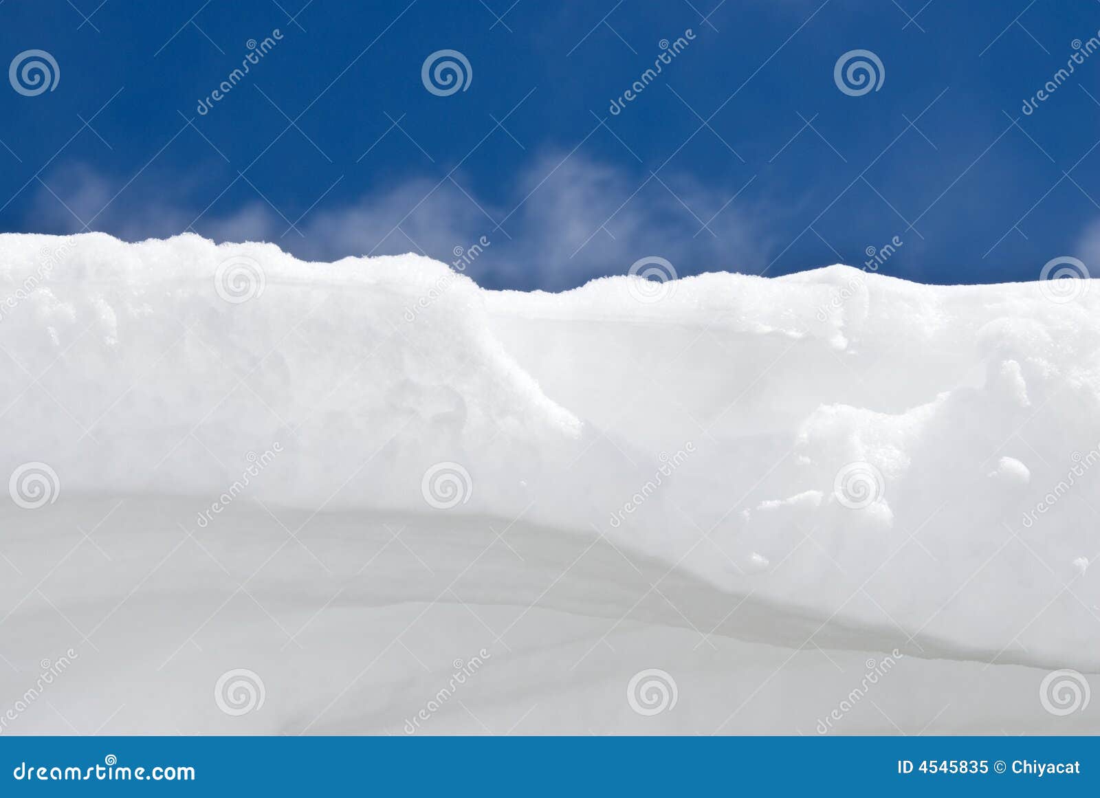 Snow and Sky stock image. Image of textures, winter, snow - 4545835