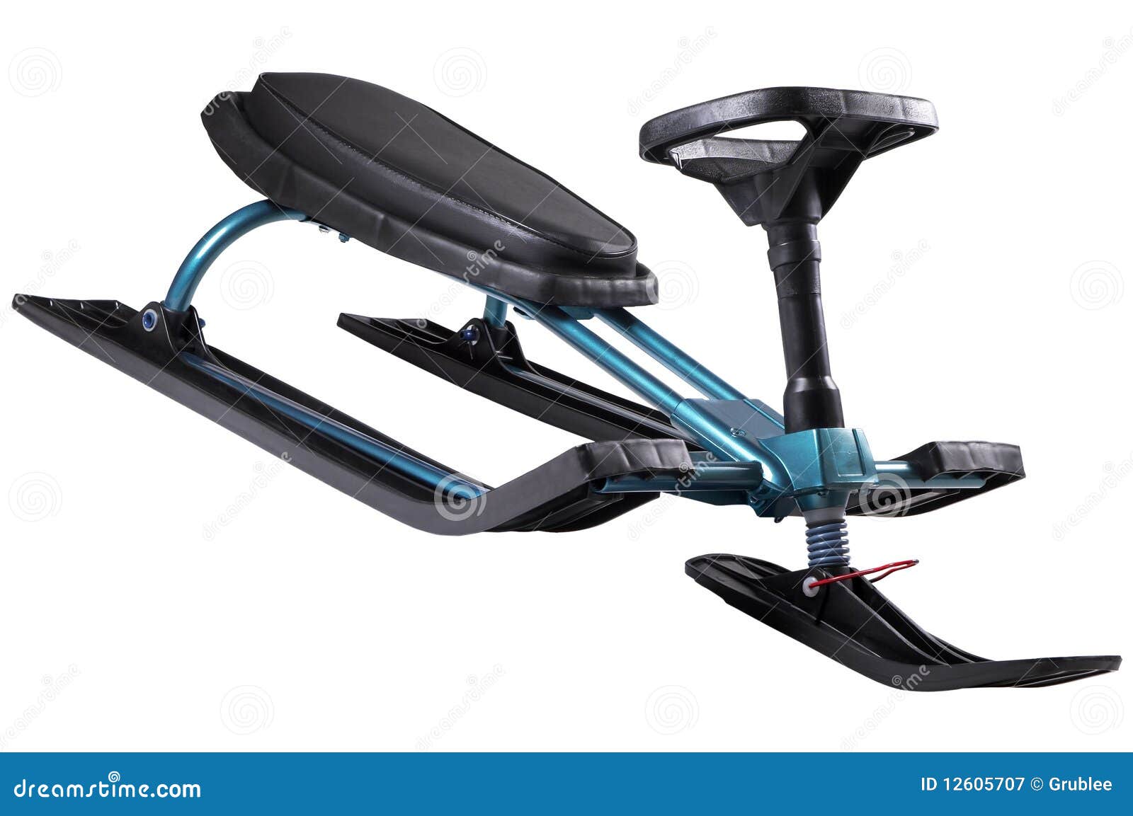 Snow sledge stock image. Image of sled, outdoor, shuttle - 12605707