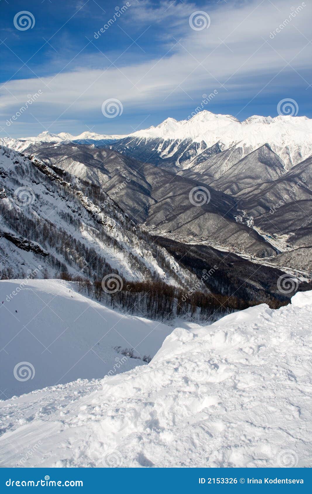 Snow Slope stock photo. Image of impressive, huge, irregular - 2153326