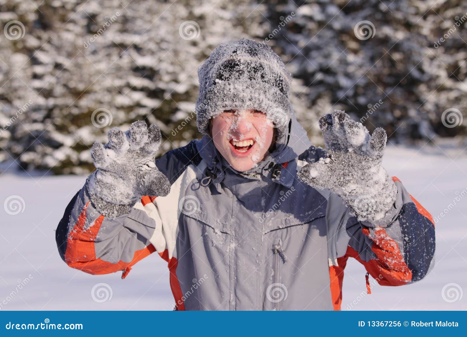 Snow smile stock photo. Image of sport, relaxation, focus - 13367256