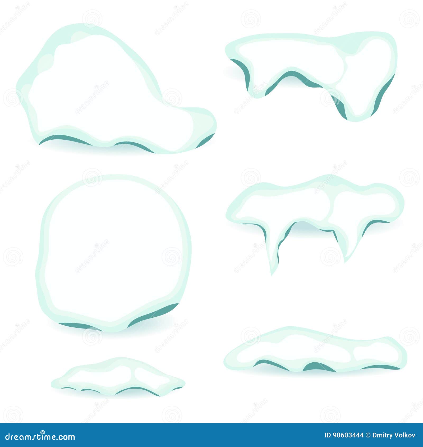 Snow snowball icon stock illustration. Illustration of sale - 90603444