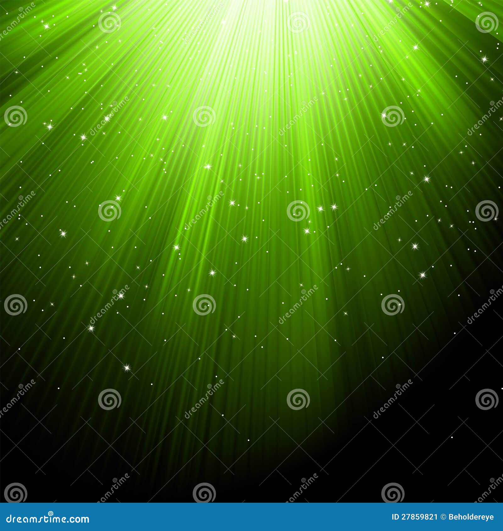 Glittering Falling Stars Green Color Stock Illustrations – 26 ...