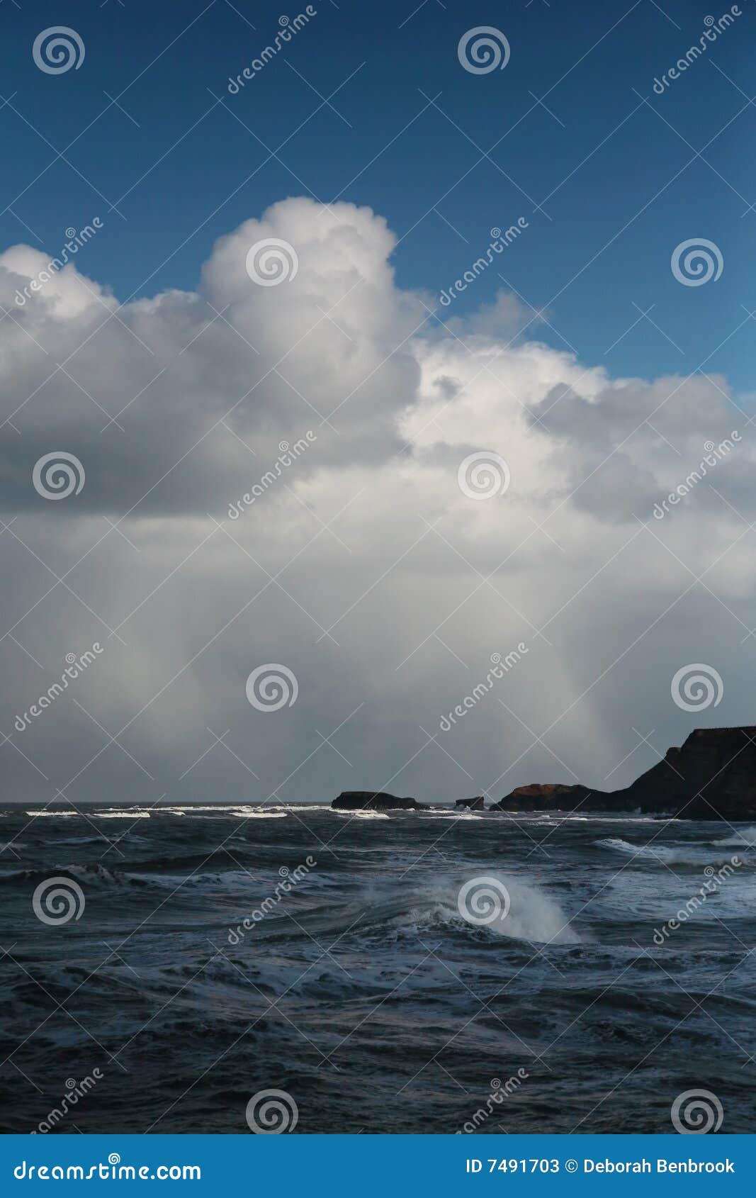 Snow storm over the sea stock image. Image of grey, gray - 7491703