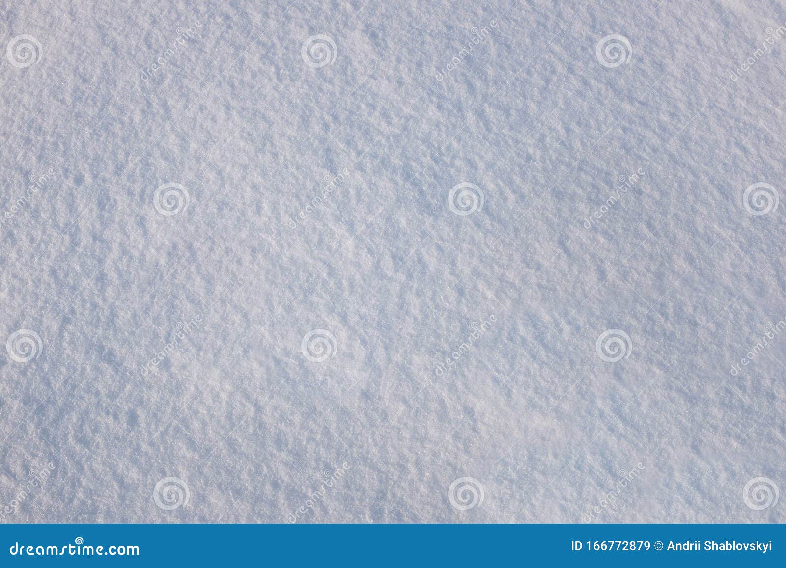 Snow Structure in Winter Time. a View from the Snow Structure Above ...