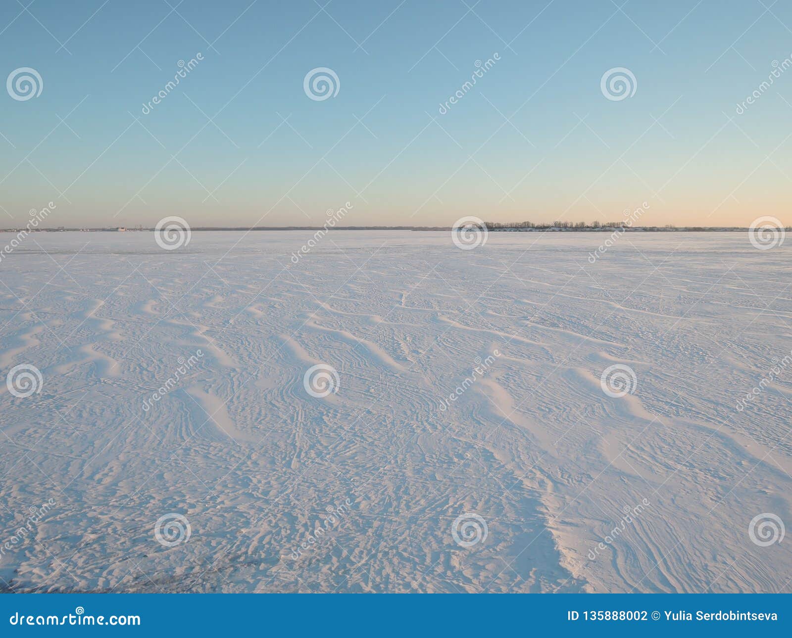 Snow Surface Created by a Wind Stock Photo - Image of cold, created ...