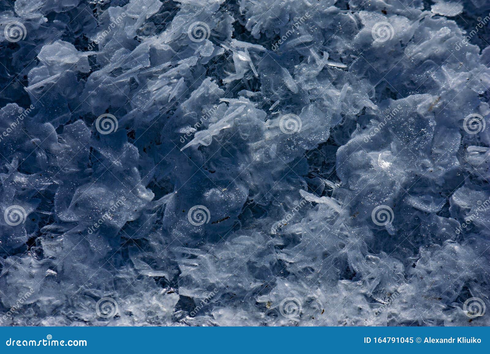 Texture of Snow with Ice Closeup Outdoors Stock Image - Image of ...