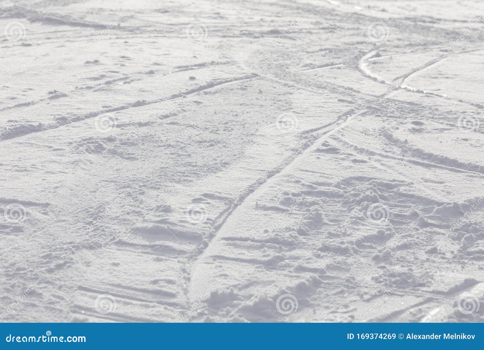 Snow Texture on the Ski Slope Stock Image - Image of snow, slope: 169374269