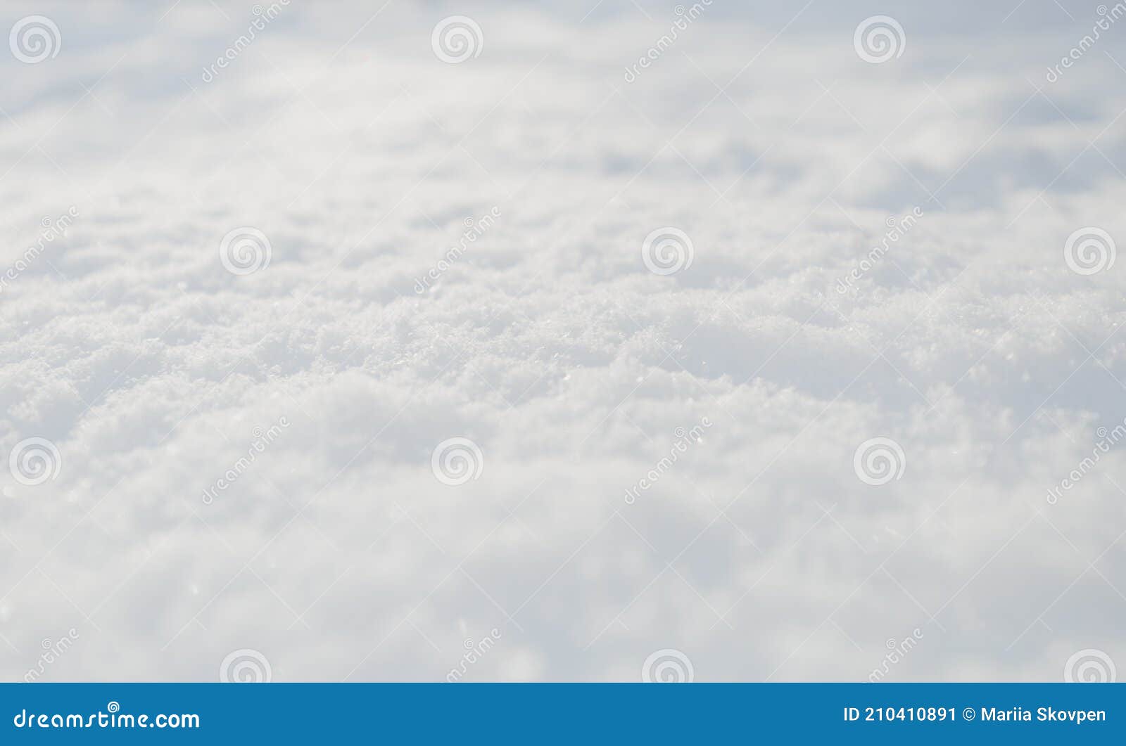 Snow Texture. Top View of the White Snow. Background with Copy Space ...