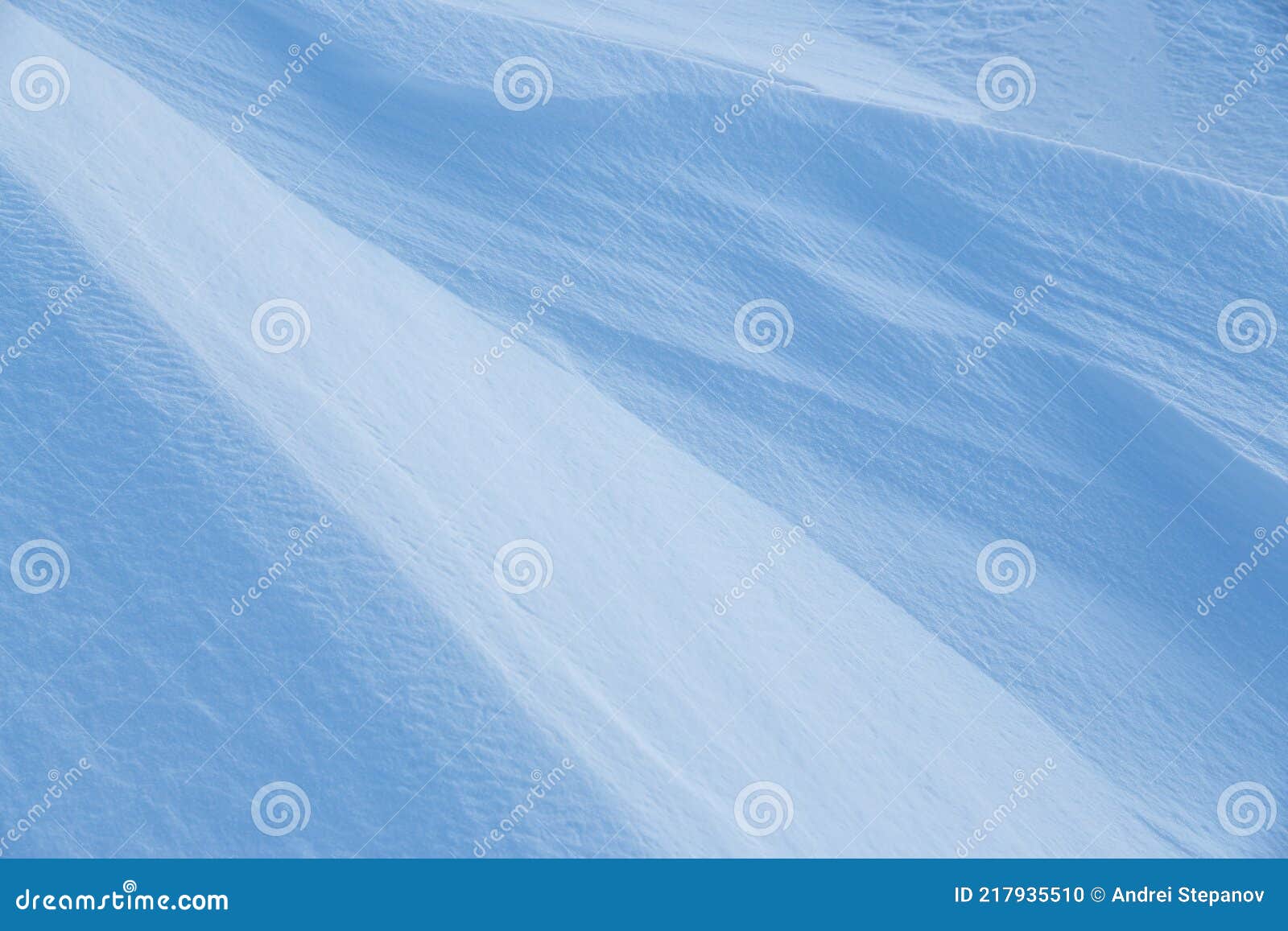 Snow Texture. Wind Sculpted Patterns on Snow Surface Stock Photo ...