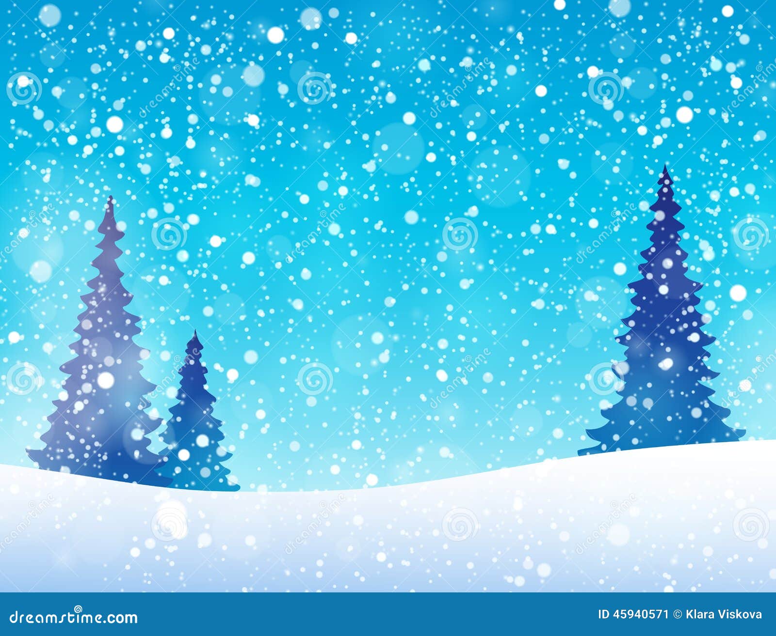 Snow theme background 5 stock vector. Illustration of snowflake - 45940571