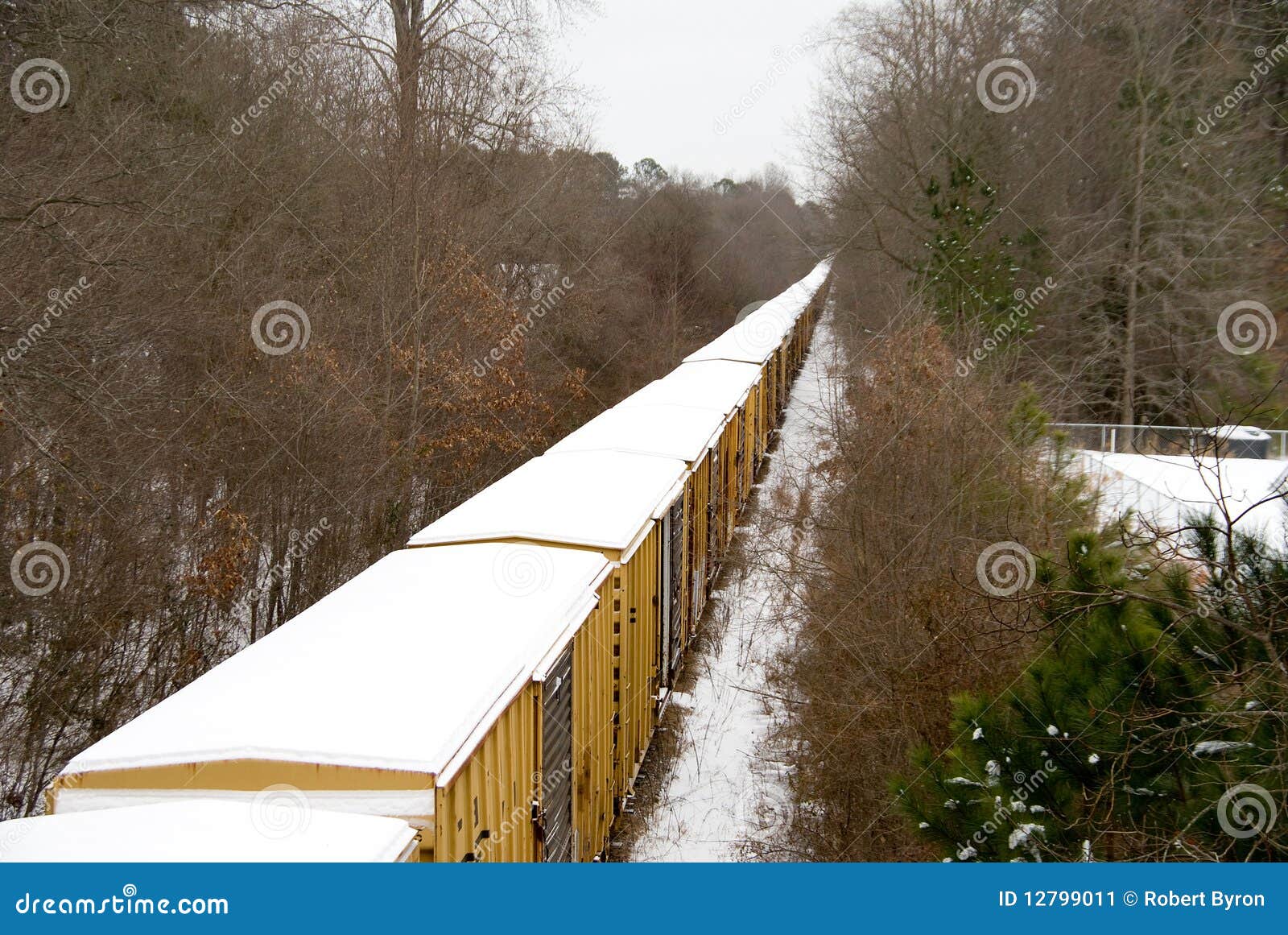 Snow Train stock image. Image of freight, outdoors, storm - 12799011