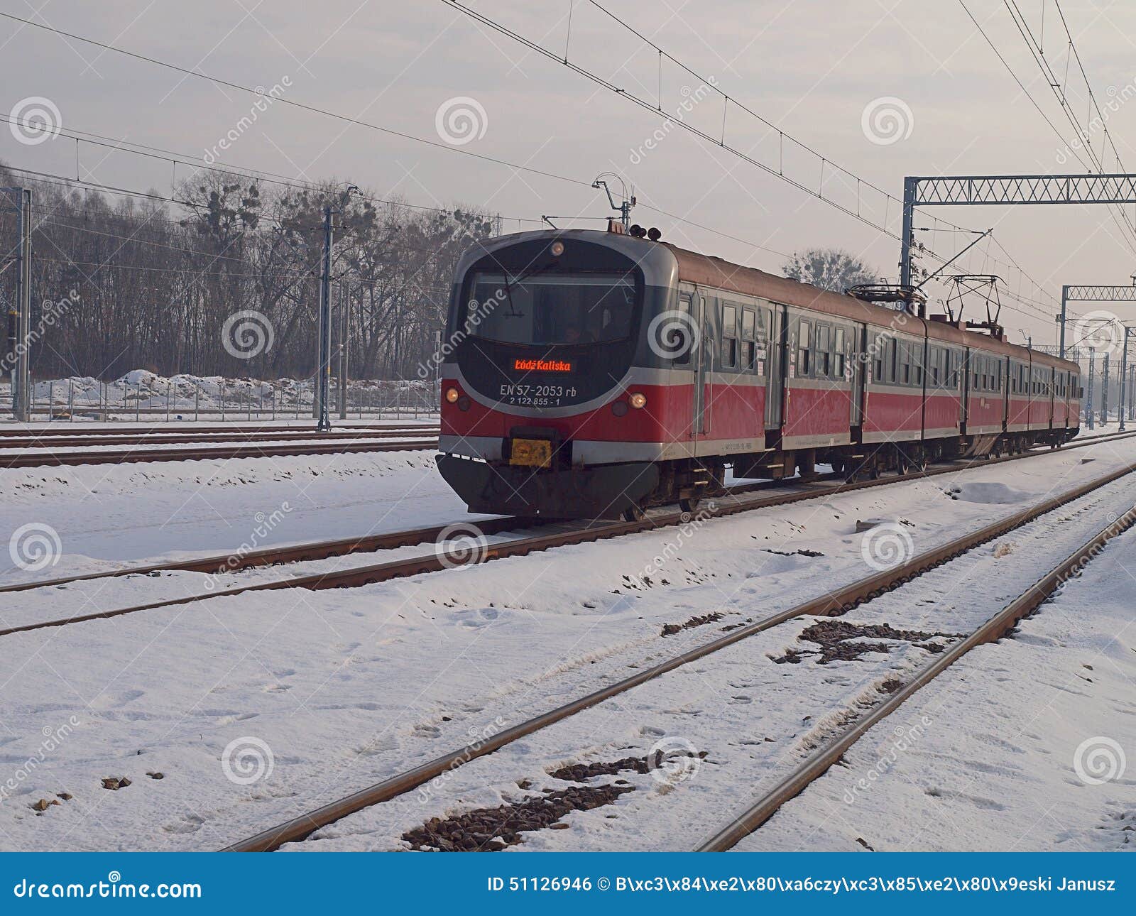 Snow train editorial photo. Image of train, europe, suburban - 51126946