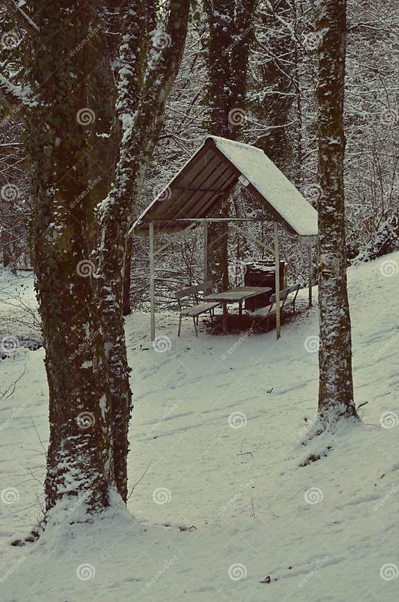 Snow triangle stock photo. Image of snow, cold, geometry - 86403172