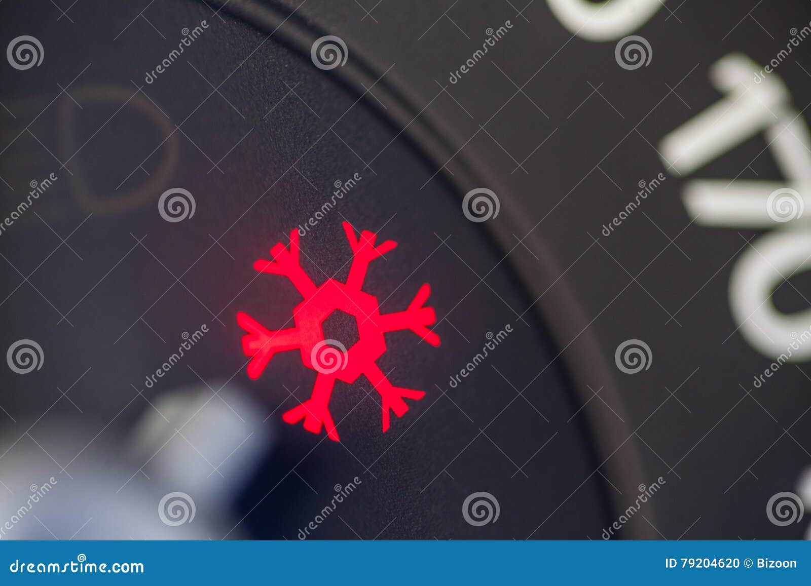 Snow warning symbol stock photo. Image of caution, danger - 79204620