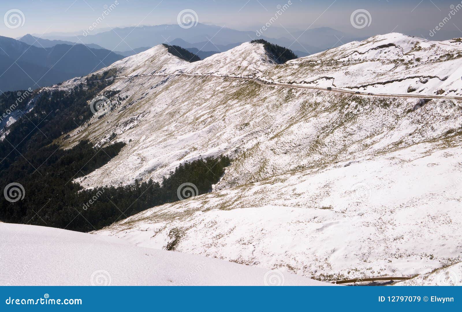 Snow white landscape stock image. Image of forest, beautiful - 12797079