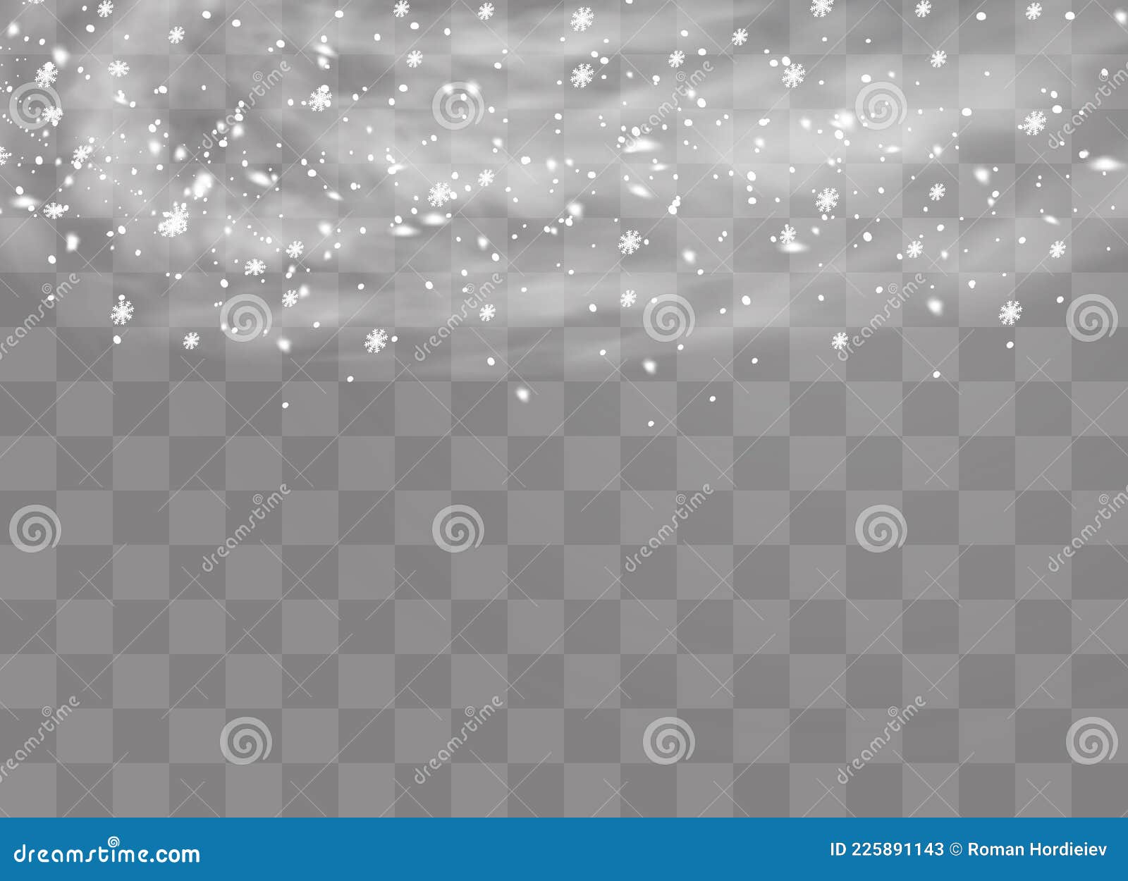 White Gradient Winter Snow Wind with Fog. Stock Vector - Illustration ...