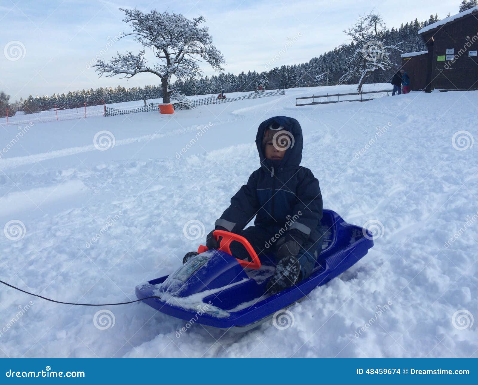 Snow editorial stock image. Image of winter, snowmobile - 48459674
