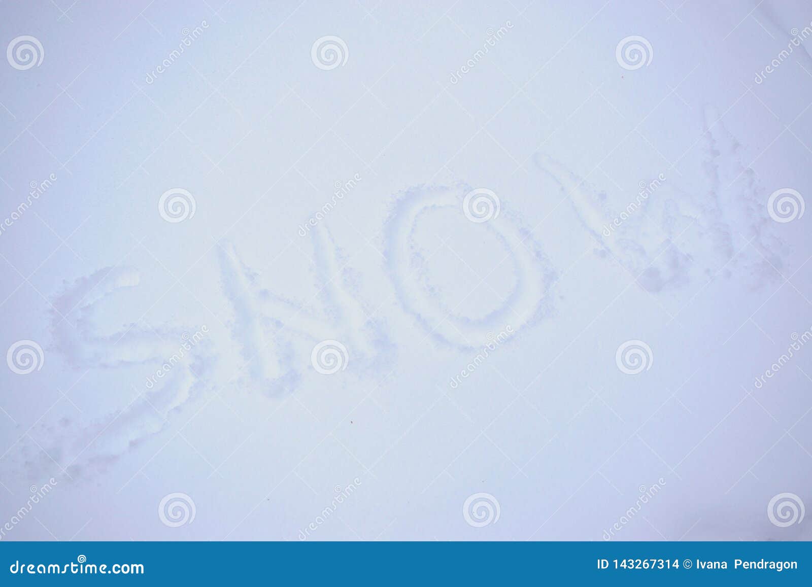 Snow stock photo. Image of outdoors, word, letters, winter - 143267314