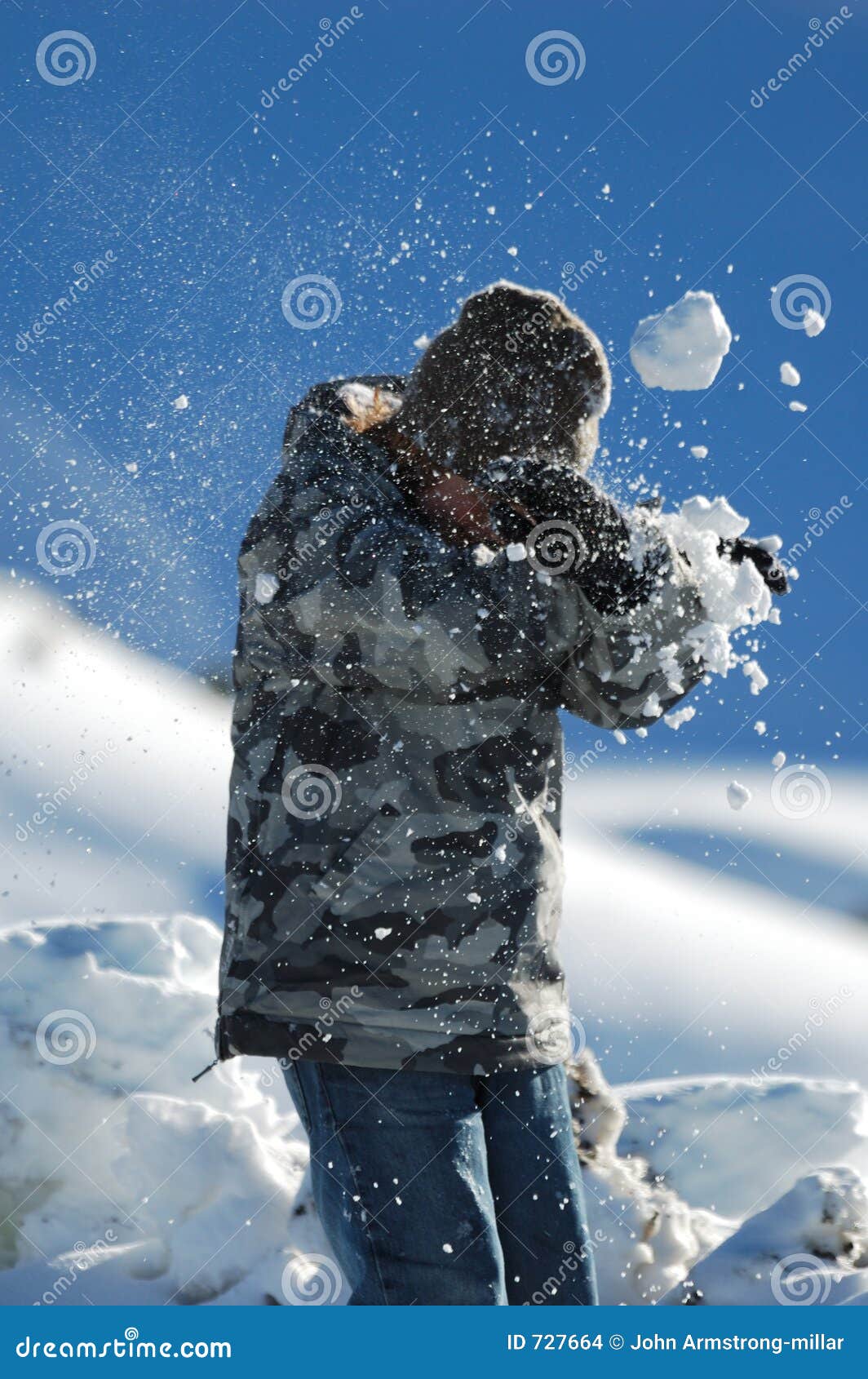 Snowball stock photo. Image of enjoy, outdoors, accurate - 727664