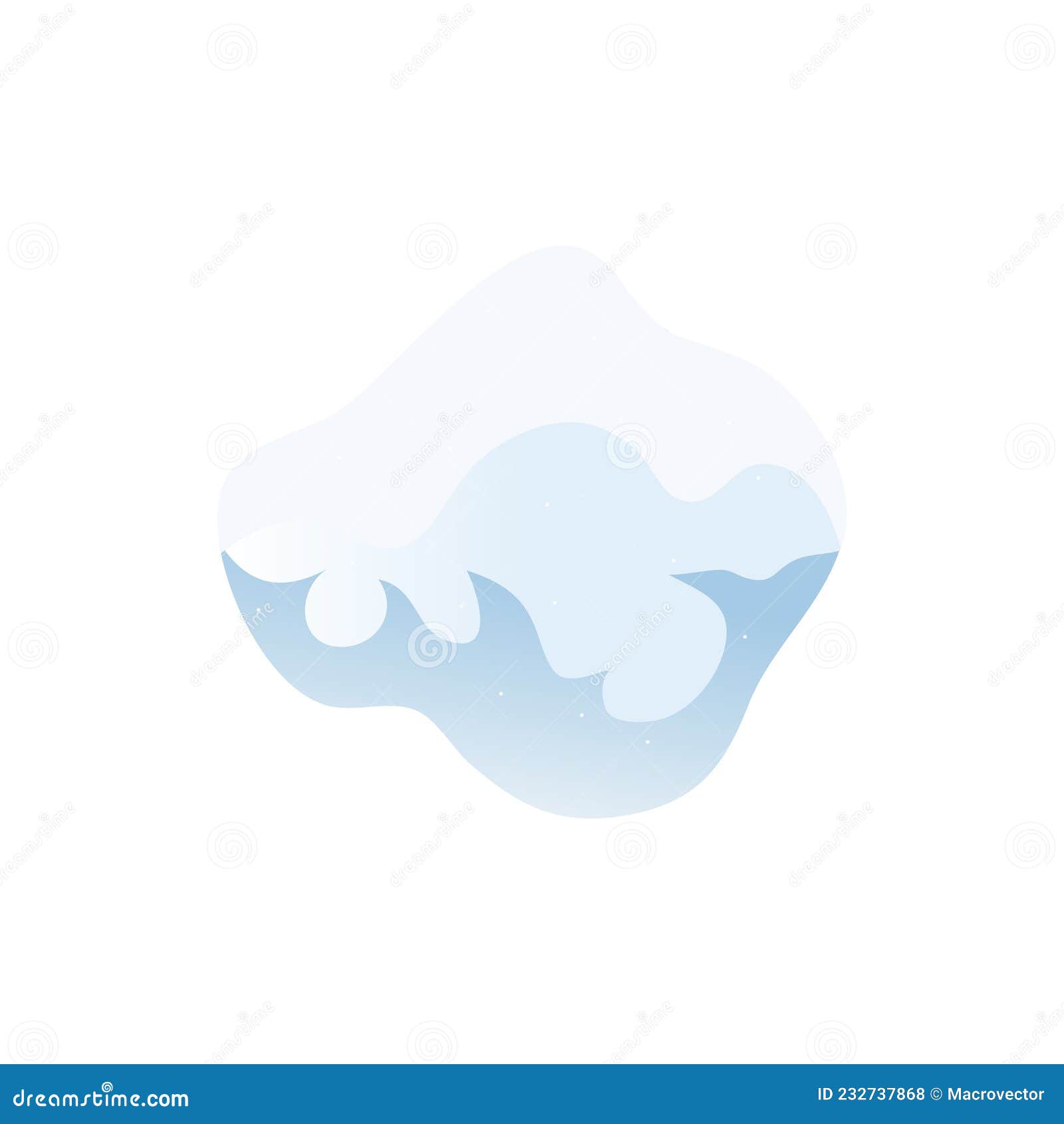 Snowball Realistic. Fight Funny Game With Round Frozen Snowballs Slush ...