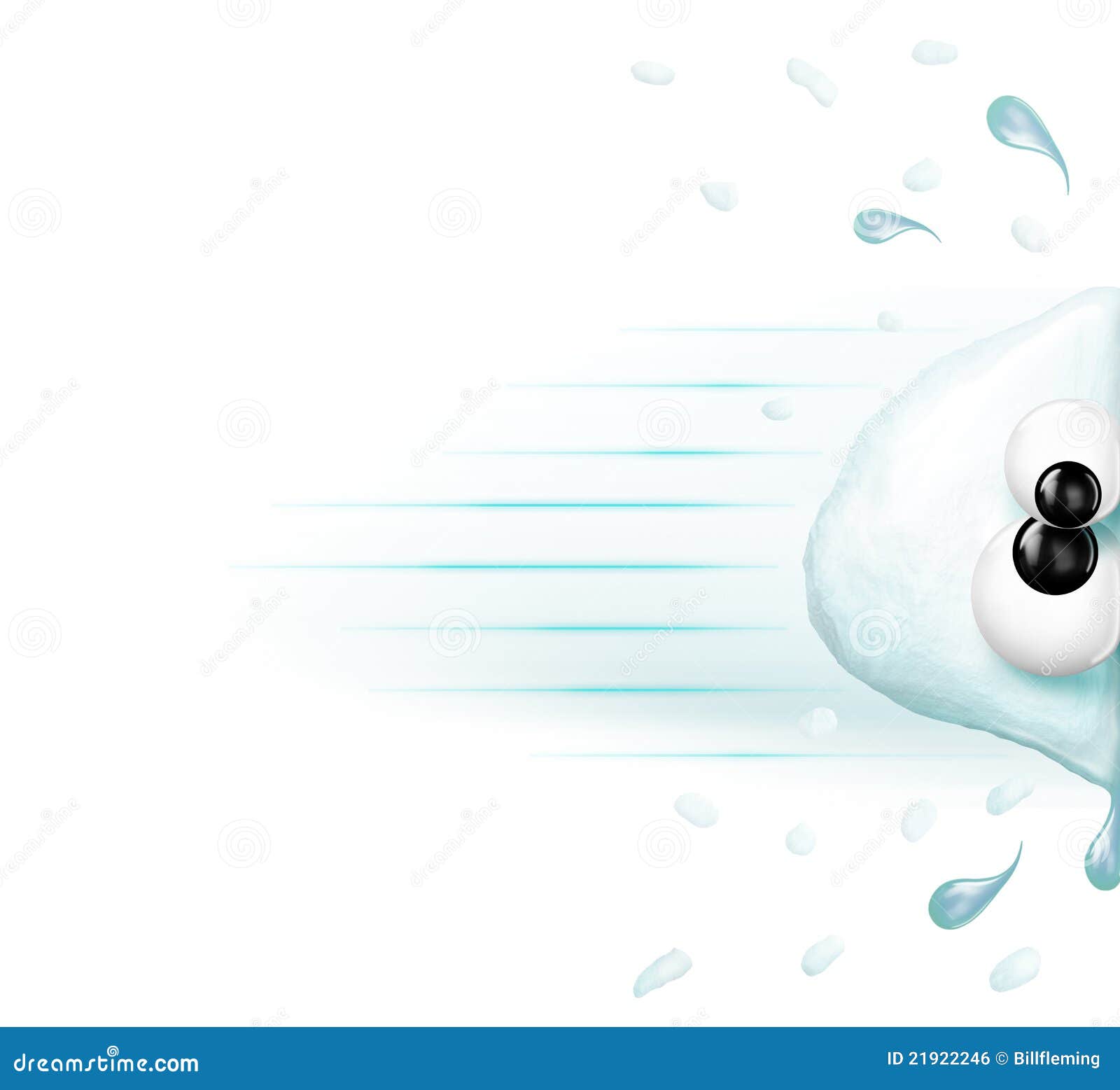 Snowball Splat stock illustration. Illustration of silly - 21922246