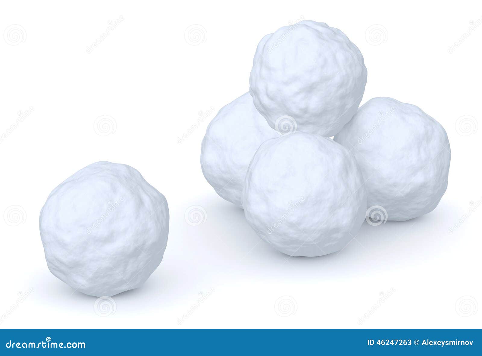 Pile Of Snowballs Clipart