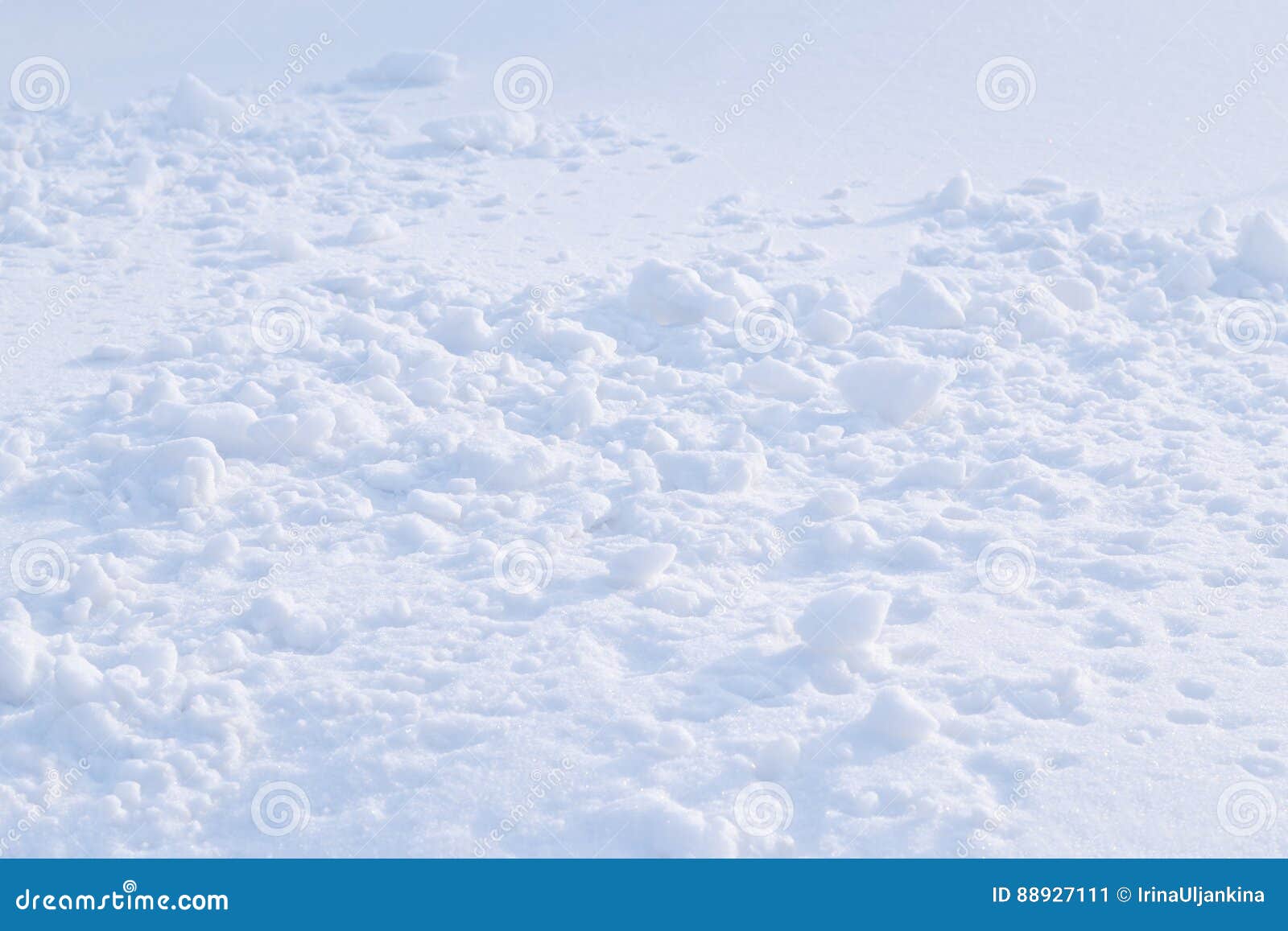 Snowballs on Snowy Surface. Background. Stock Image - Image of clod ...