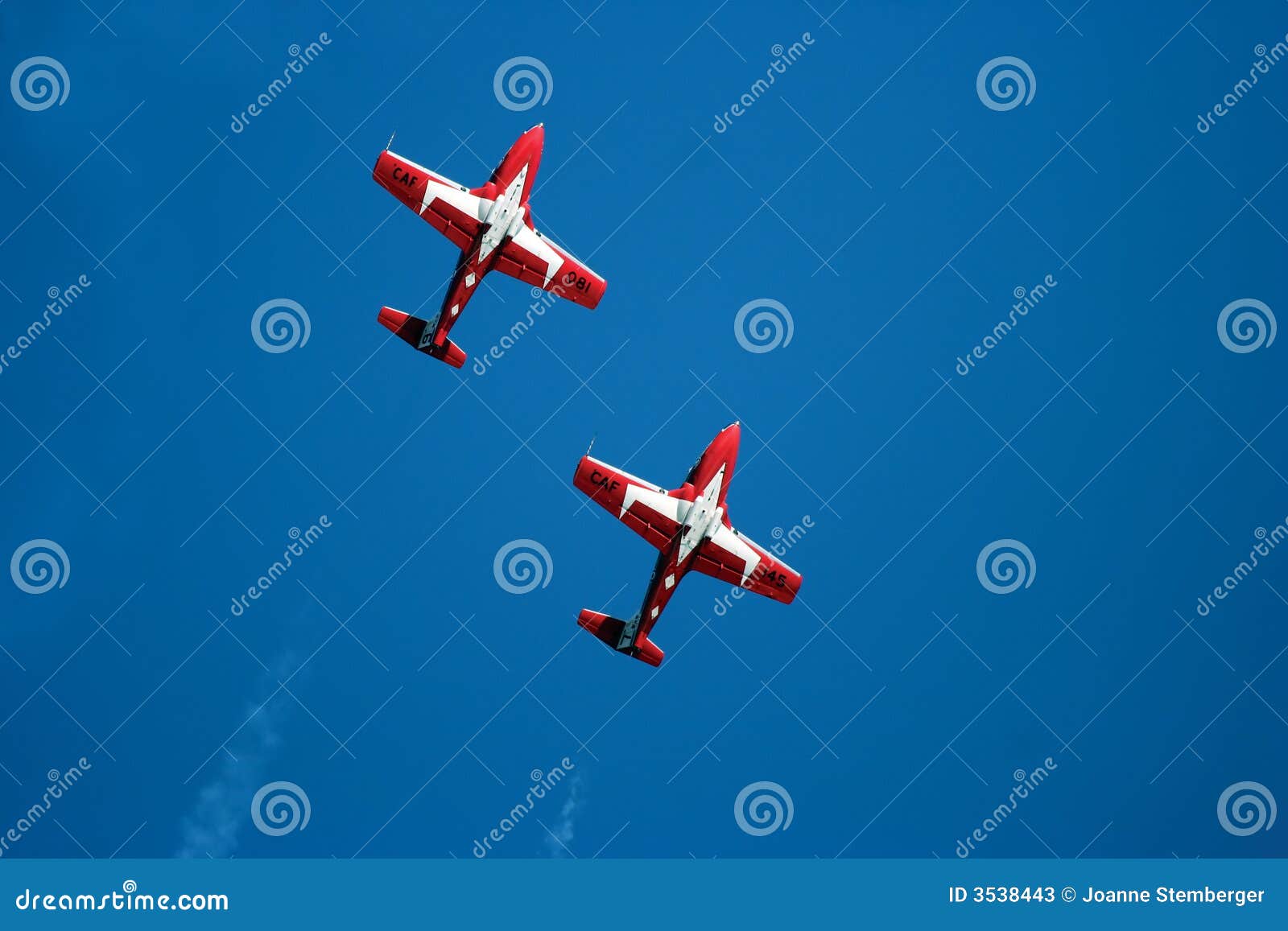 Snowbird Stunt Planes stock image. Image of aircraft, jets - 3538443