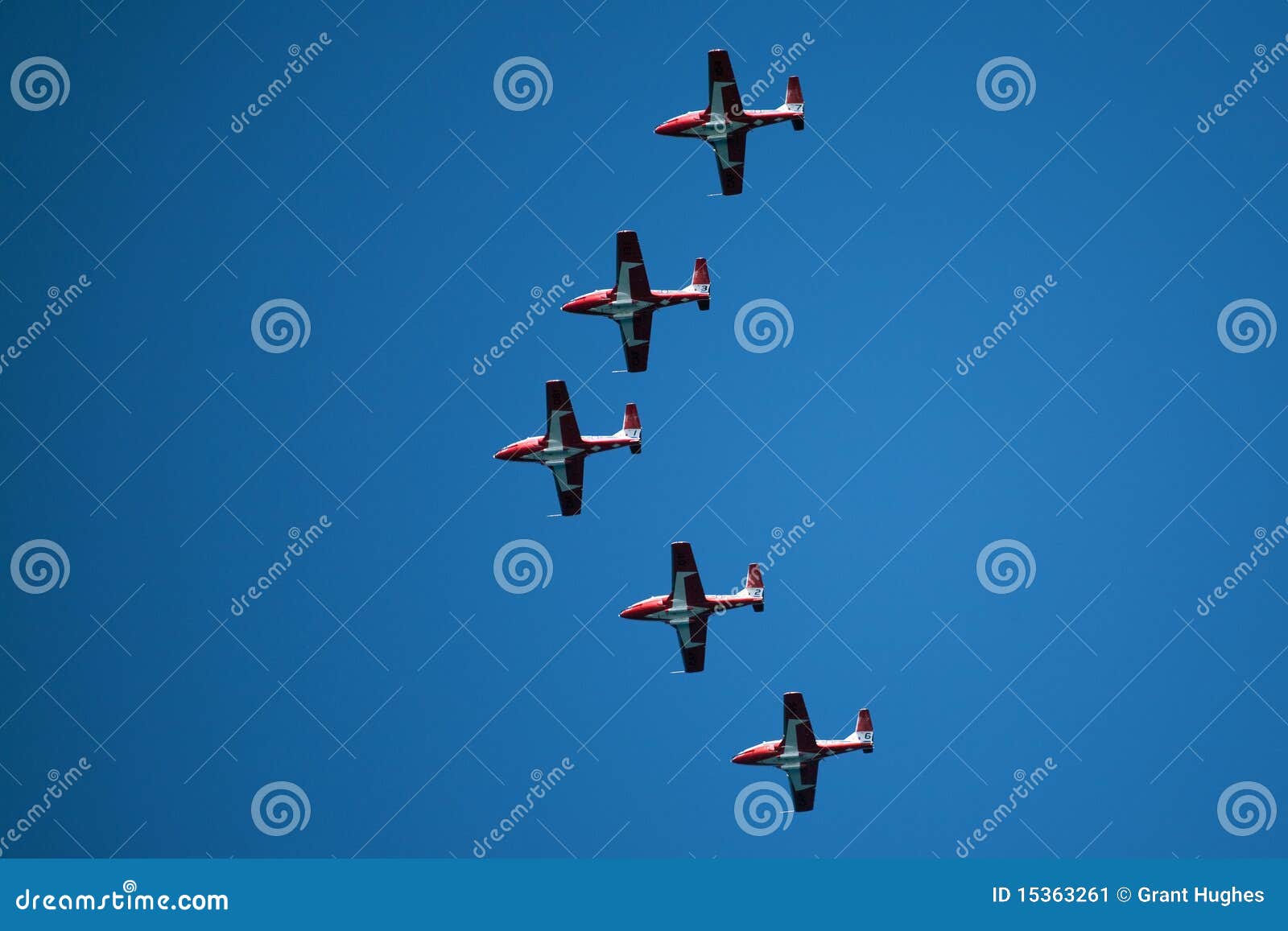 Snowbirds Demonstration Team in Formation Editorial Photo - Image of ...