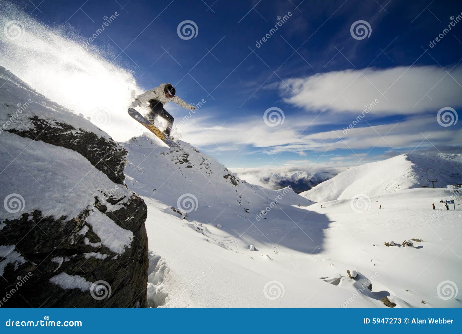 Cliff Skiing