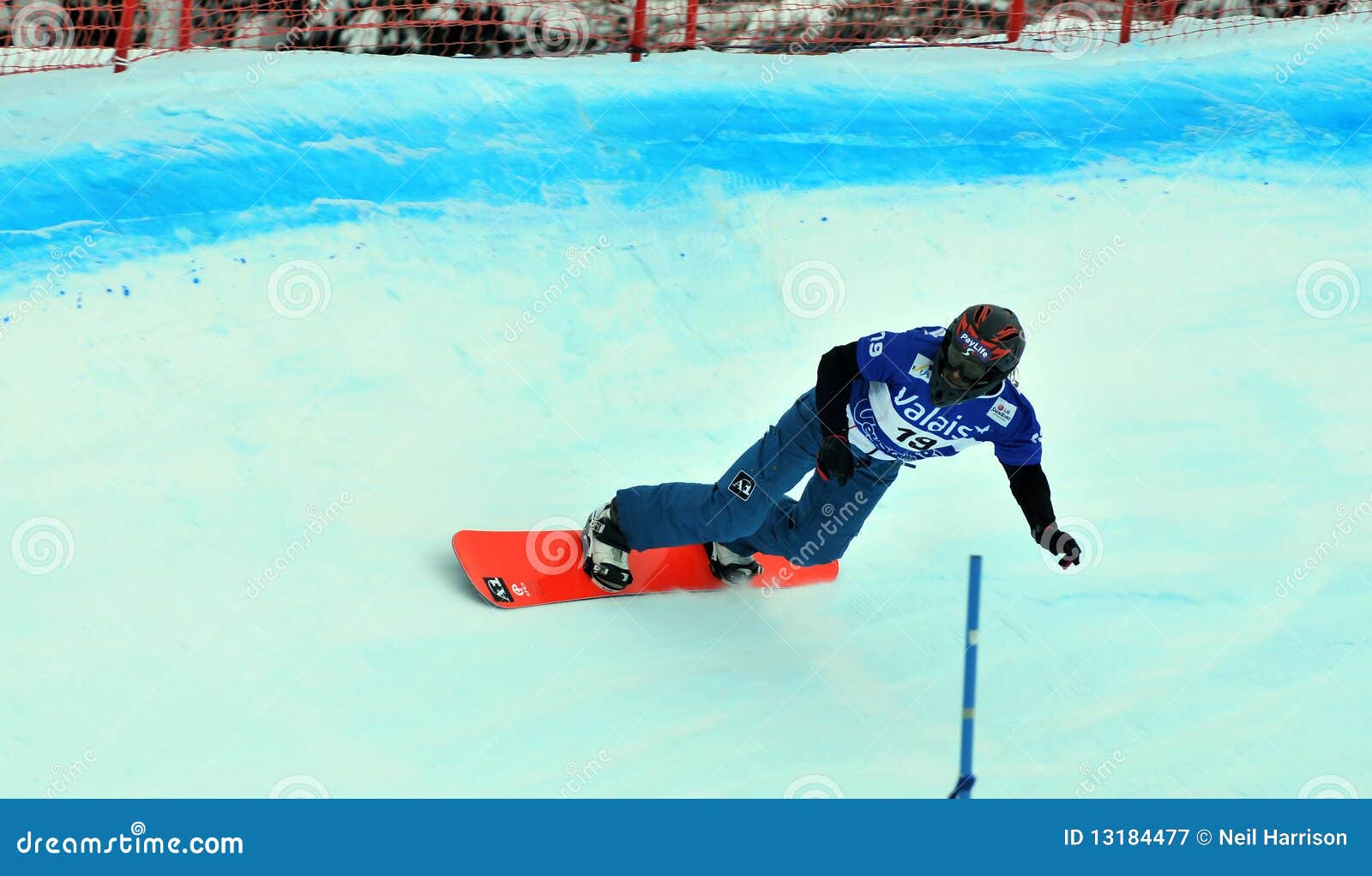Snowboard cross world cup editorial photography. Image of federation ...